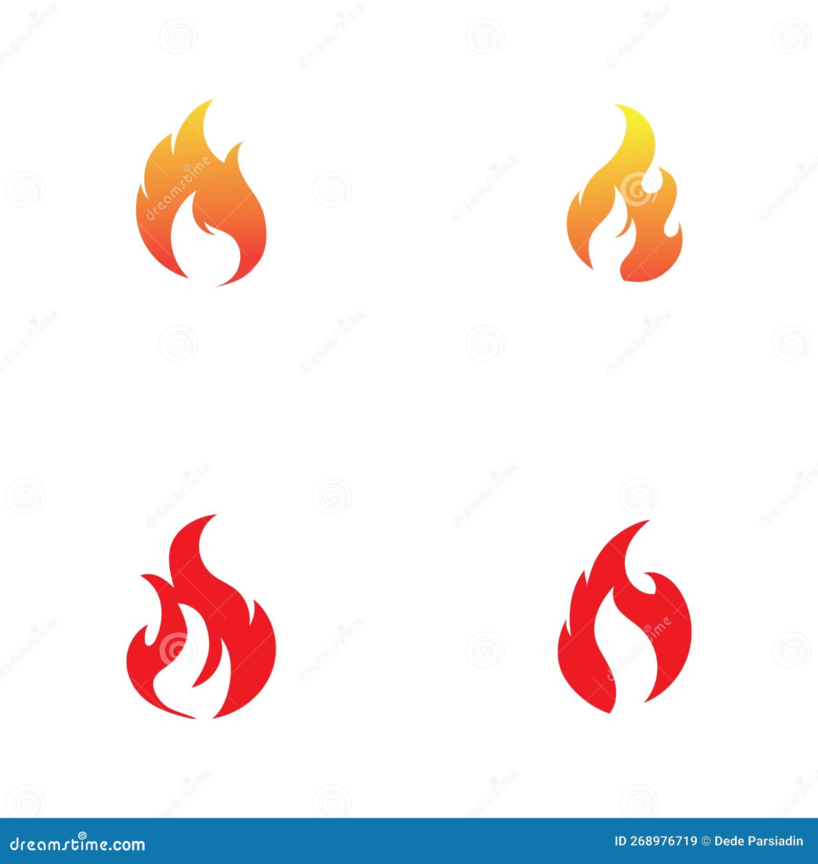 Modern Fire Logo or Icon Design,vector Illustration Stock Vector ...