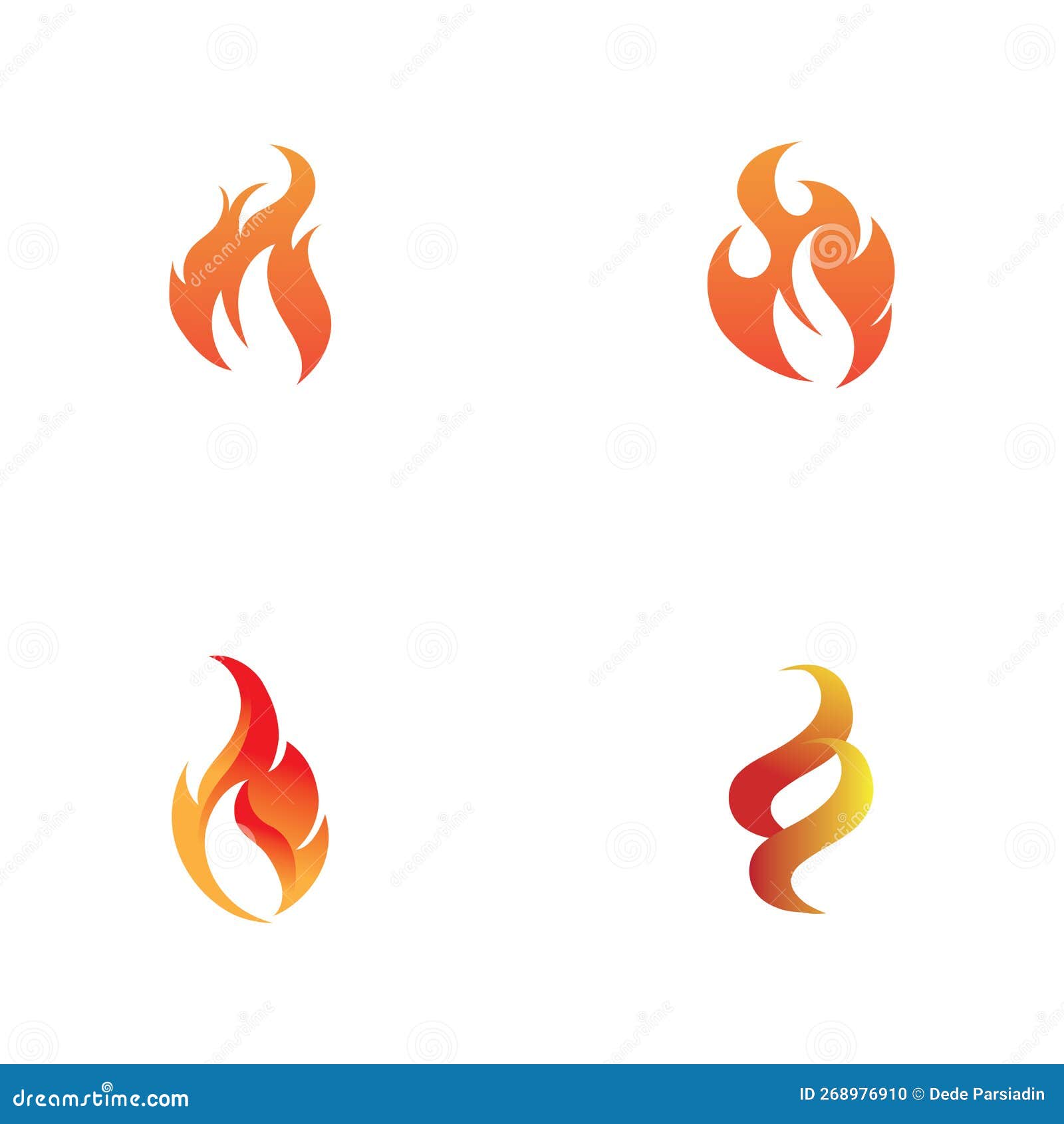 Modern Fire Logo or Icon Design,vector Illustration Stock Vector ...