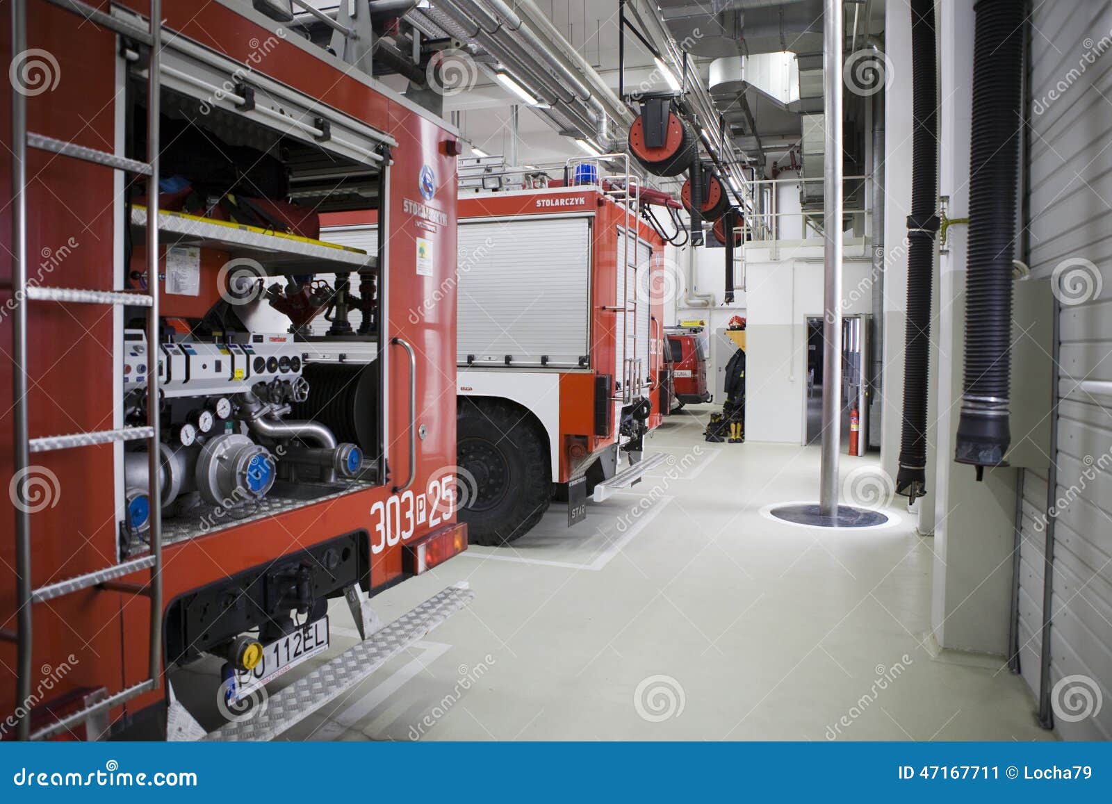 Modern fire station editorial photo. Image of poland - 47167711