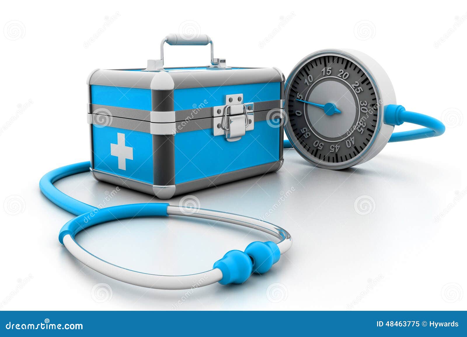 Modern First aid kit stock illustration. Illustration of firstaid ...