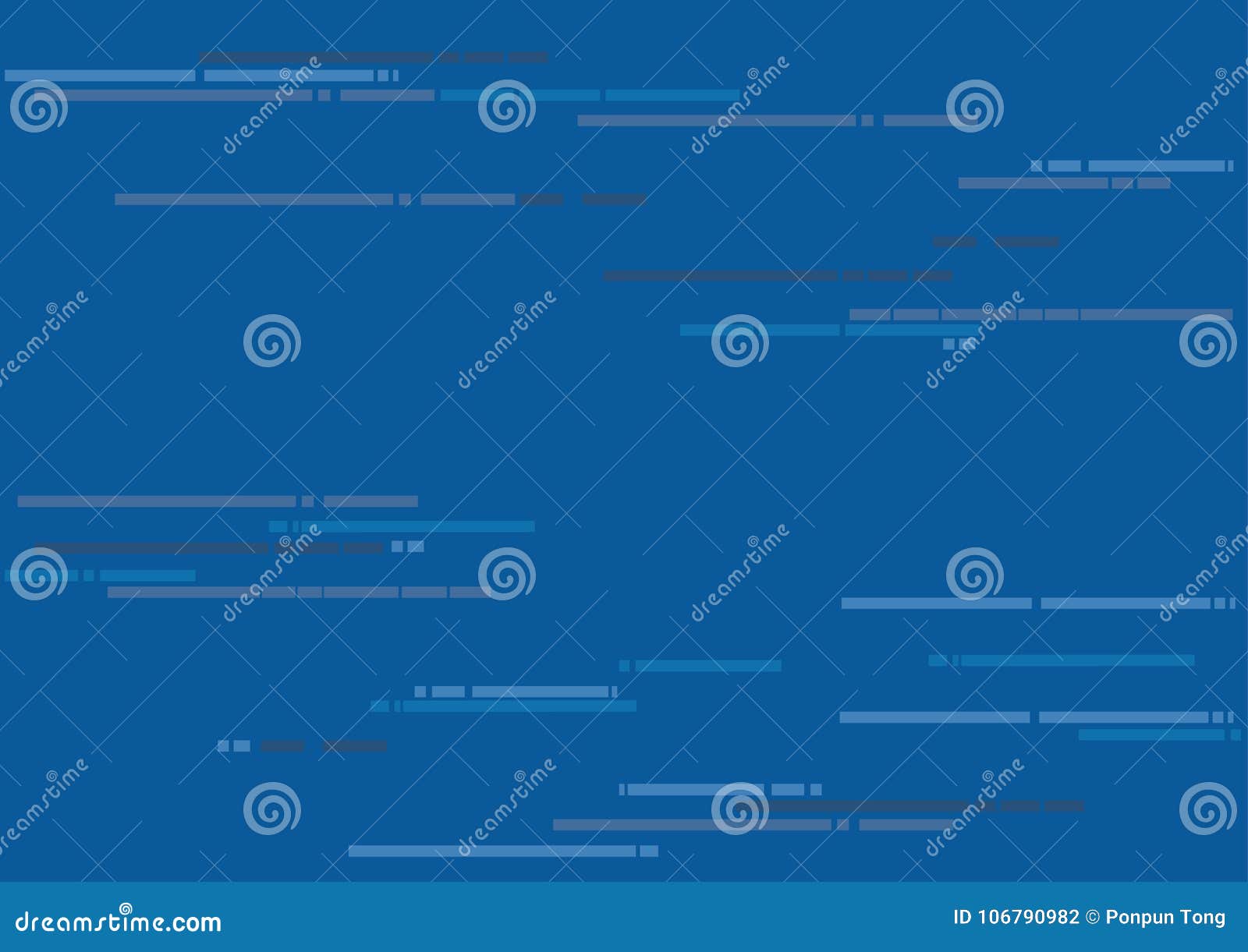 Modern Flat Blue Color Dots and Lines Stock Vector - Illustration of ...