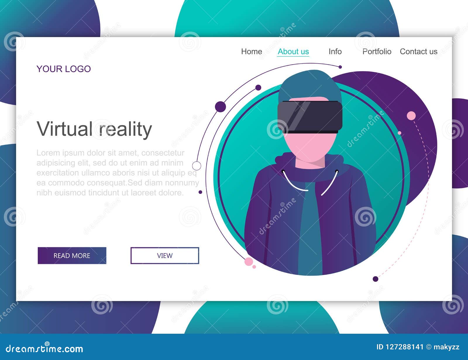 Template Of Virtual Keyboard For Smartphone With QWERTY Layout And ...
