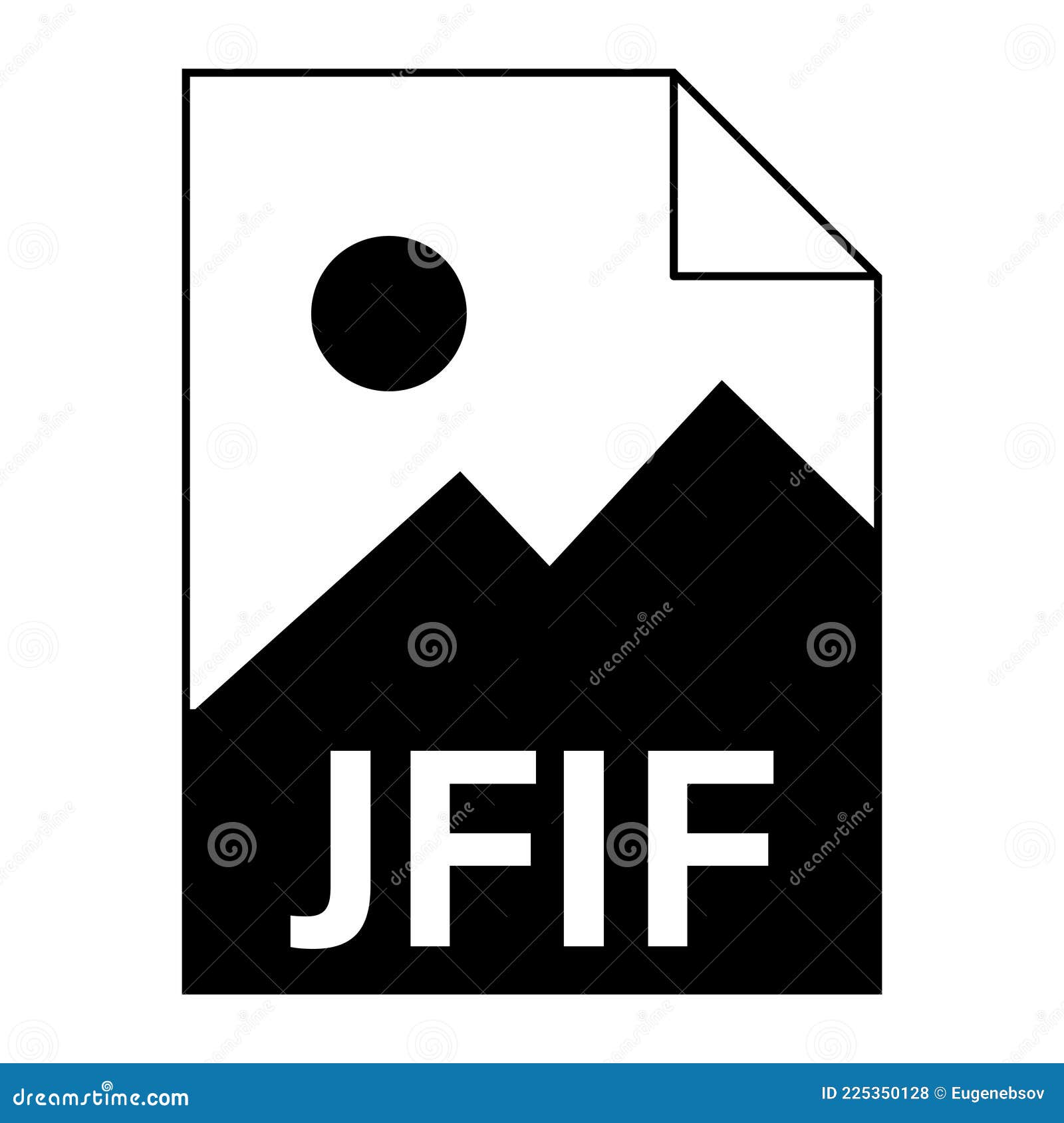 Modern Flat Design of JFIF File Icon for Web Stock Vector ... Modern Flat Design of JFIF File Icon for Web Stock Vector ...