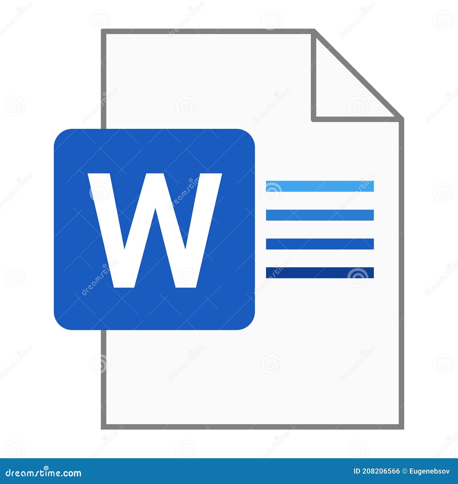 Modern Flat Design Of Logo VSD Visio Drawing File Icon Vector ...