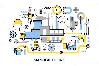 Modern Flat Editable Line Design Vector Illustration, Concept of Plant ...