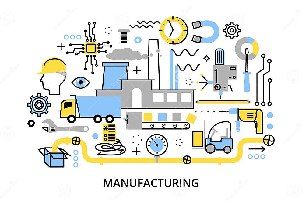 Modern Flat Editable Line Design Vector Illustration, Concept of Plant ...