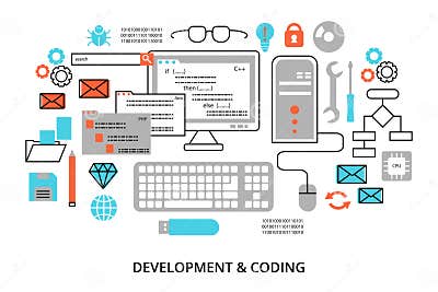Modern Flat Editable Line Design Vector Illustration, Concept of ...
