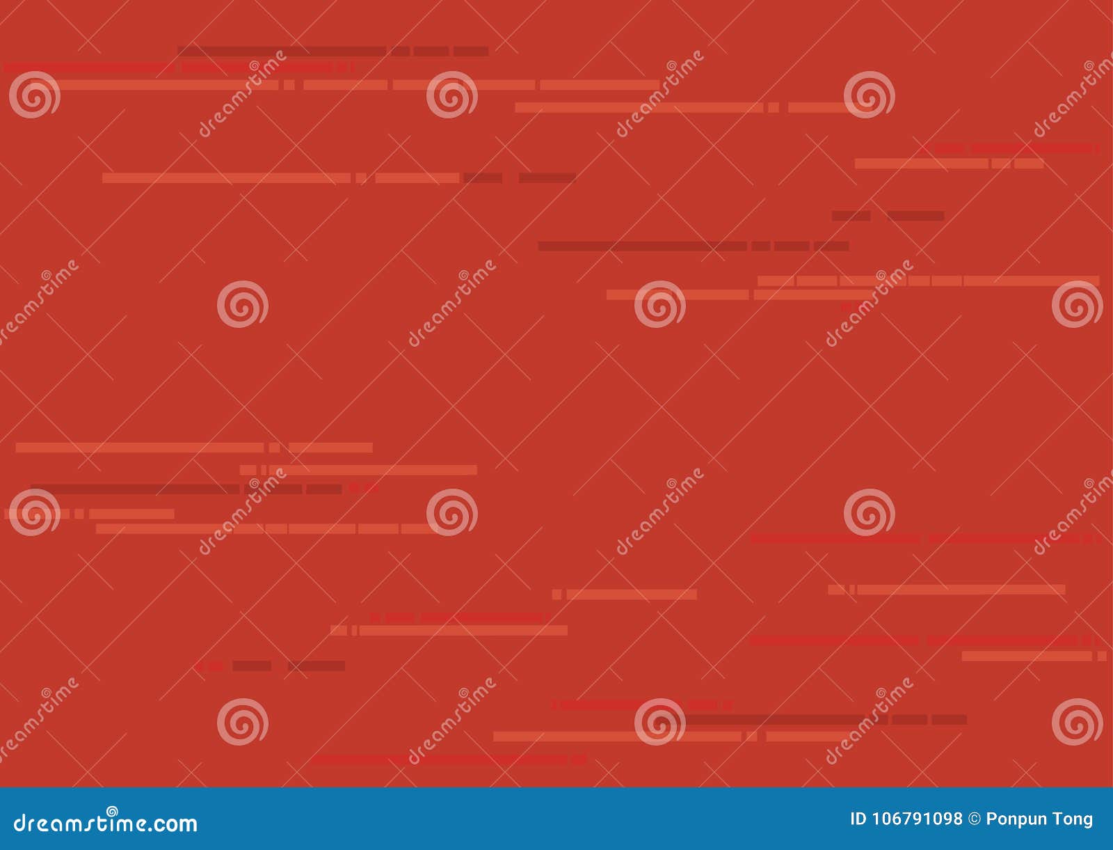 Modern Flat Red Color Dots and Lines Stock Vector - Illustration of ...
