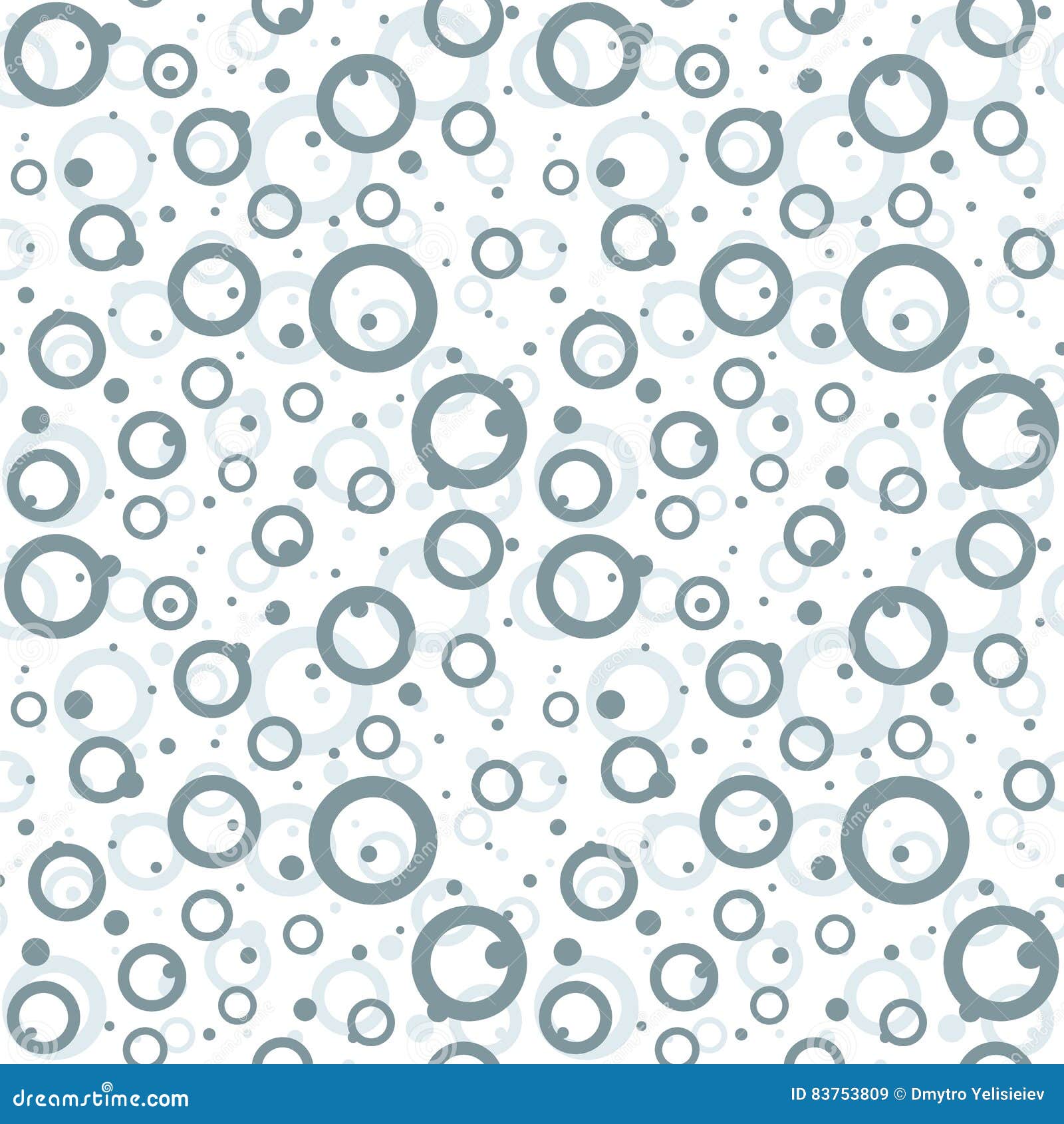 Modern Flat Seamless Abstract Background from Random Placed Dots Stock ...