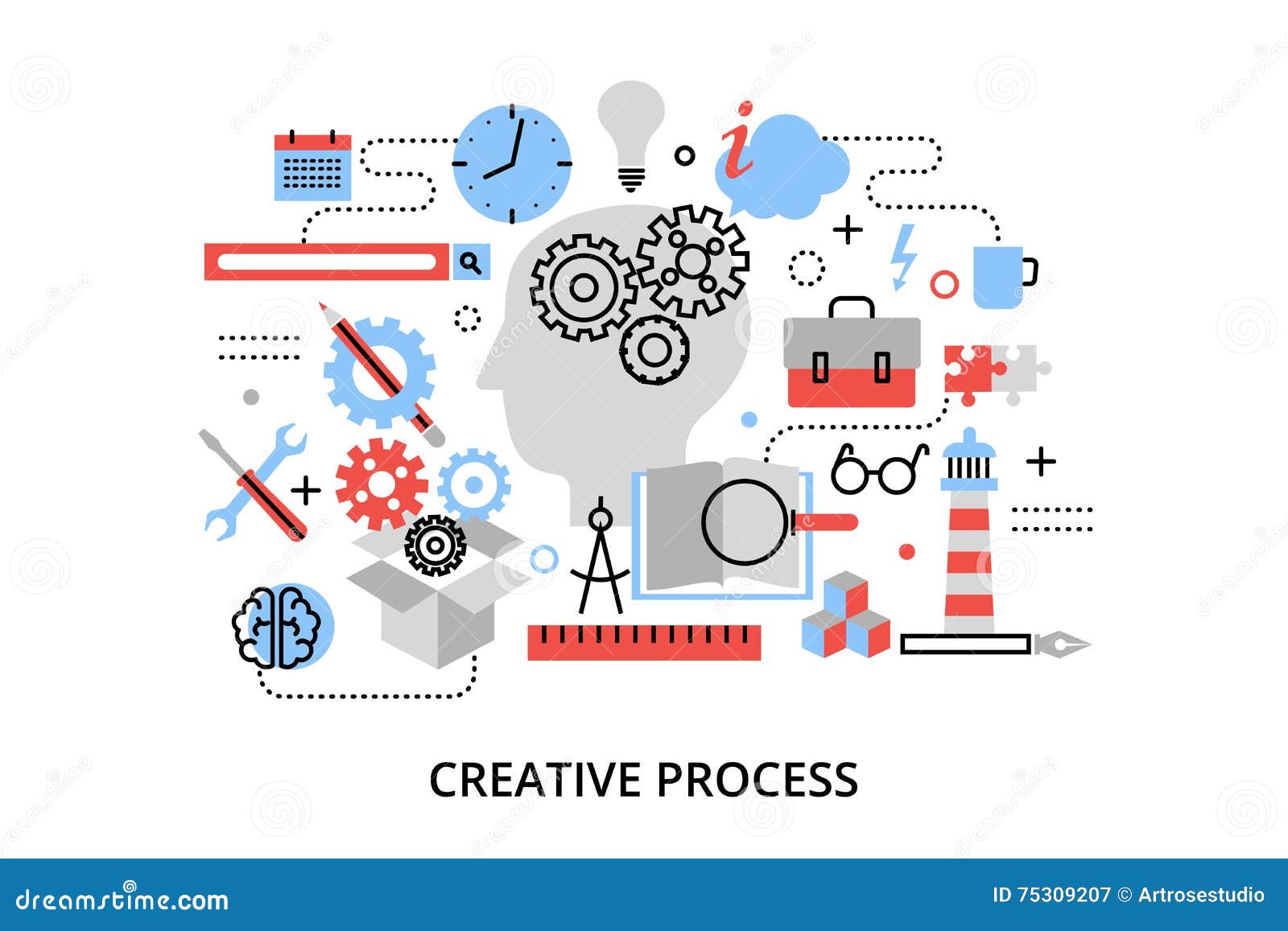 Research Process Icon Flat Design Stock Illustrations – 14,017 Research ...