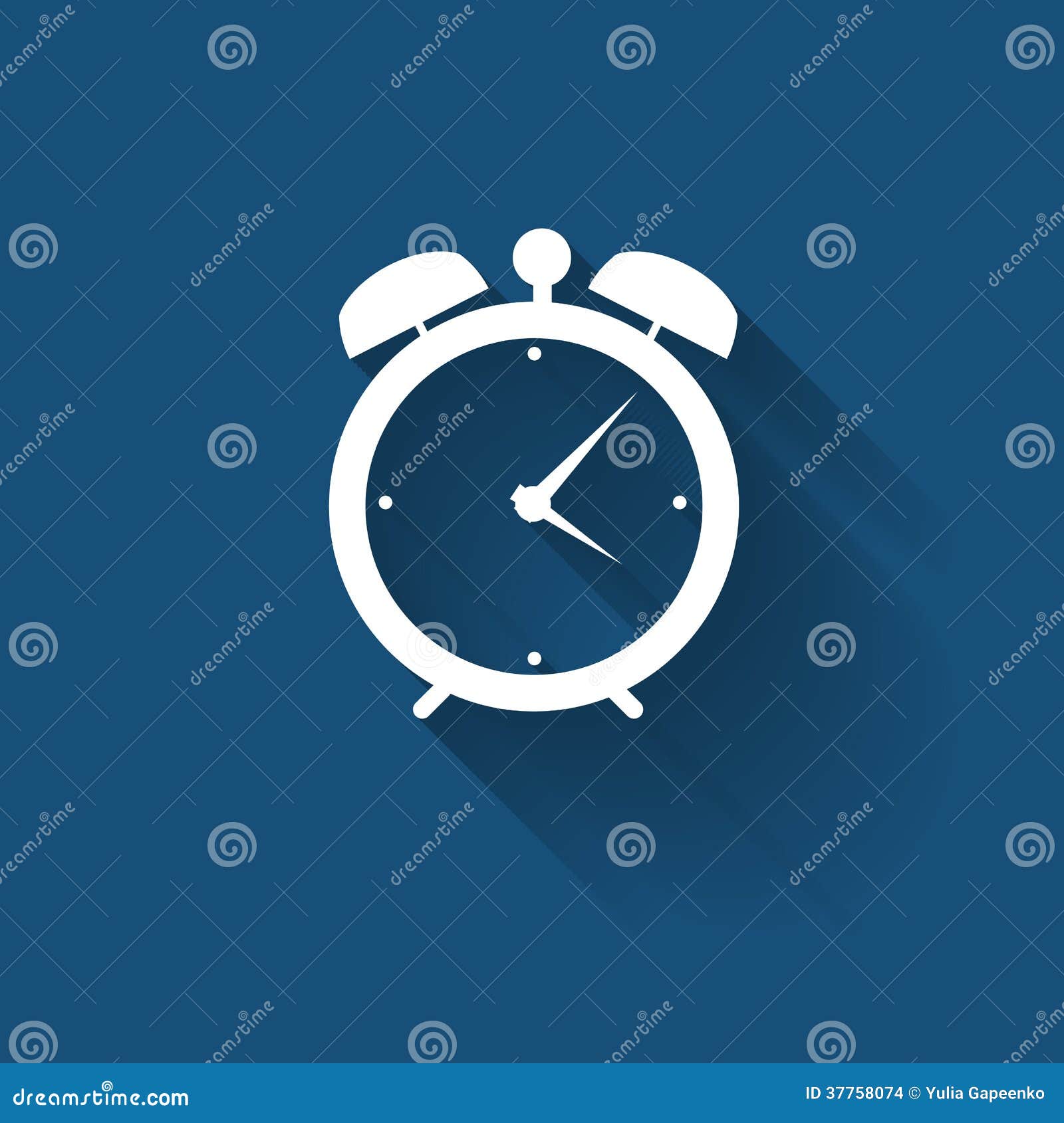 Modern Flat Time Management Vector Icon for Web Stock Vector ...