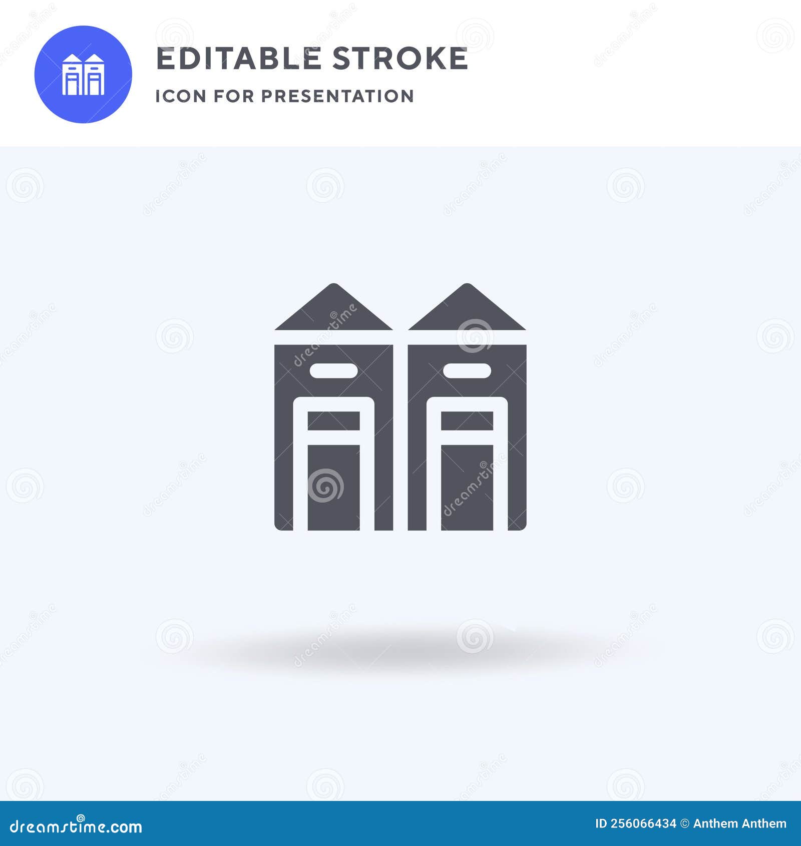 Changing Room Icon Vector, Filled Flat Sign, Solid Pictogram Isolated ...