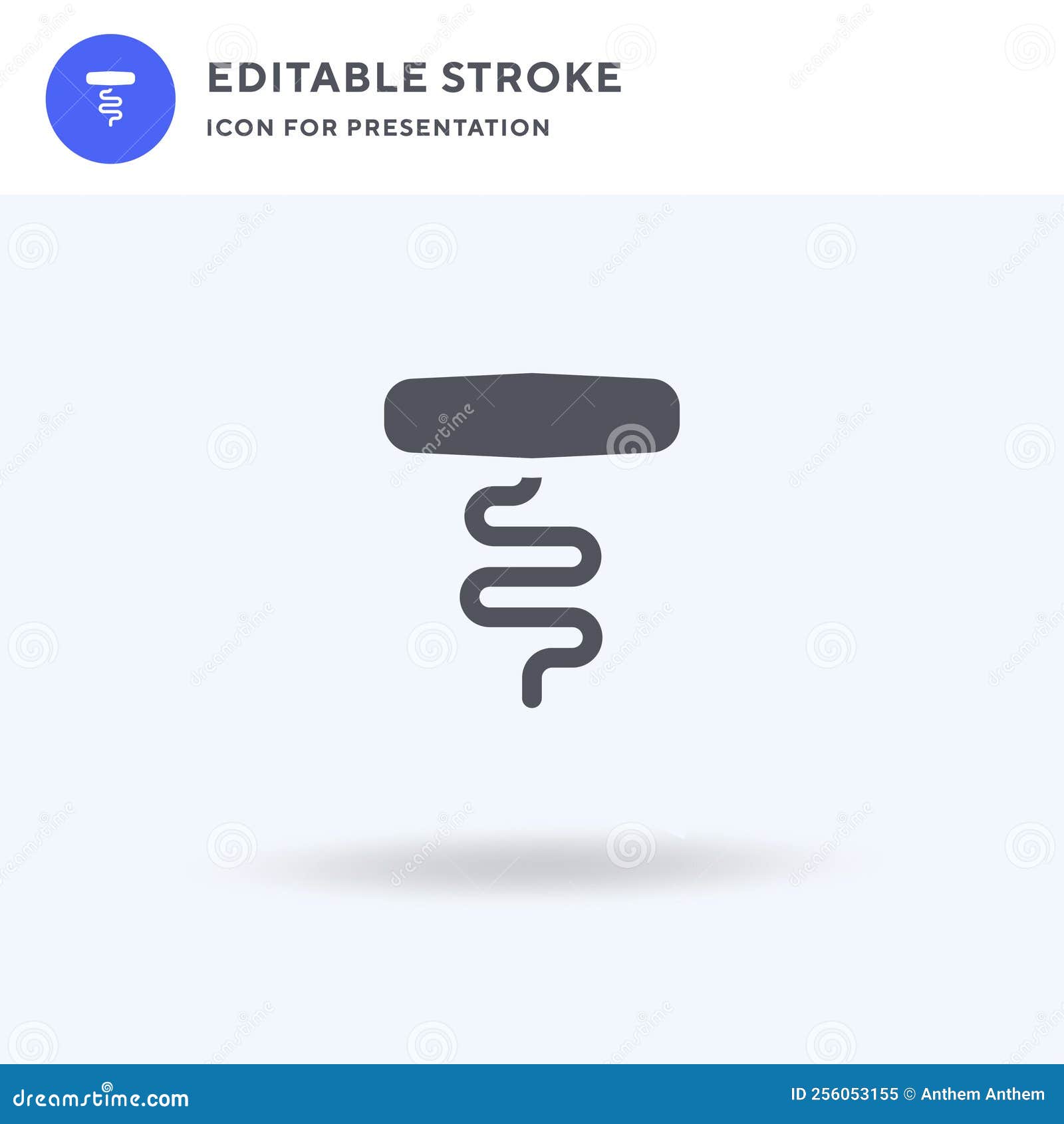 Corkscrew Icon Vector, Filled Flat Sign, Solid Pictogram Isolated on White, Logo Illustration ...