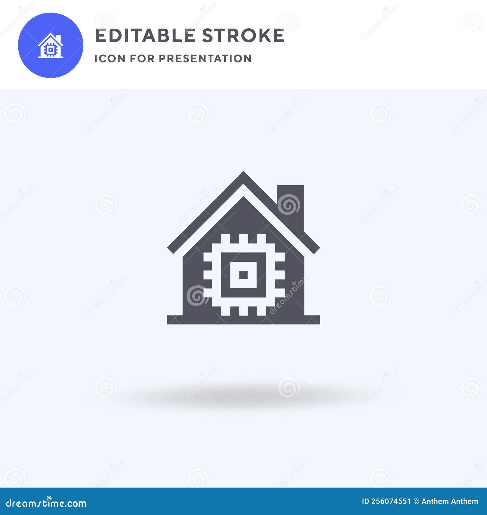 Cpu Icon Vector, Filled Flat Sign, Solid Pictogram Isolated on White ...