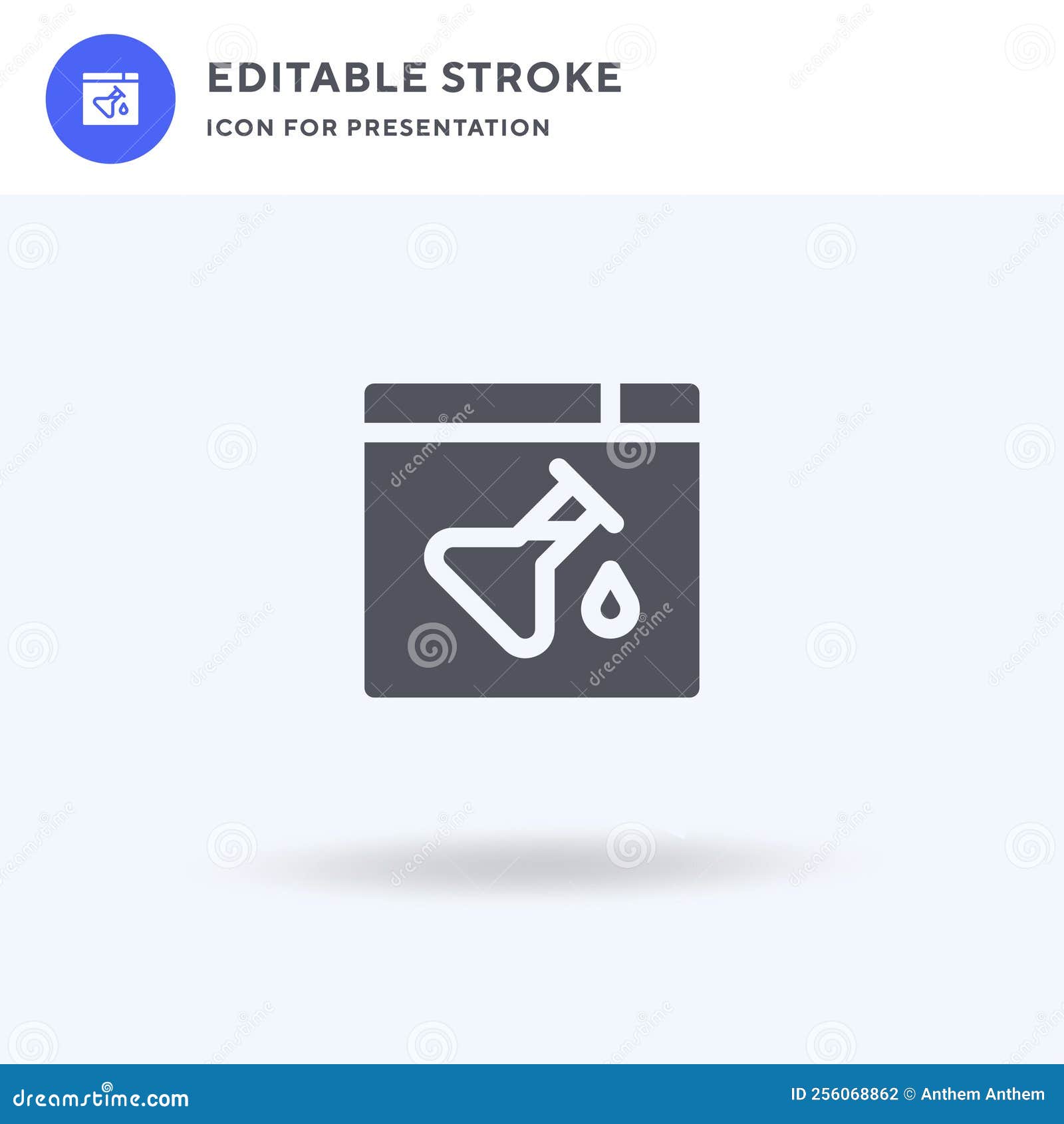 Experiment Icon Vector, Filled Flat Sign, Solid Pictogram Isolated on ...