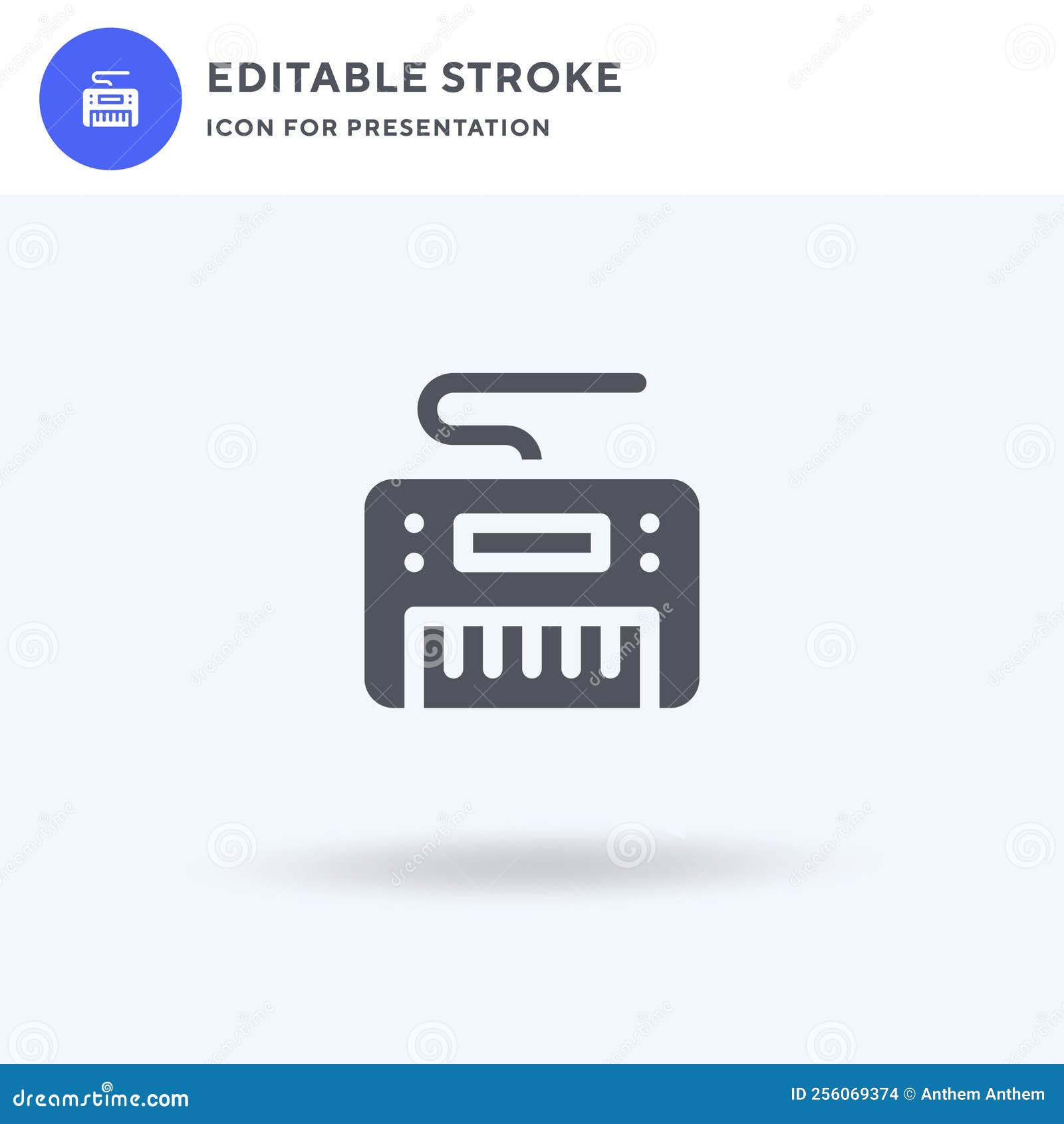 Keyboard Icon Vector, Filled Flat Sign, Solid Pictogram Isolated on ...