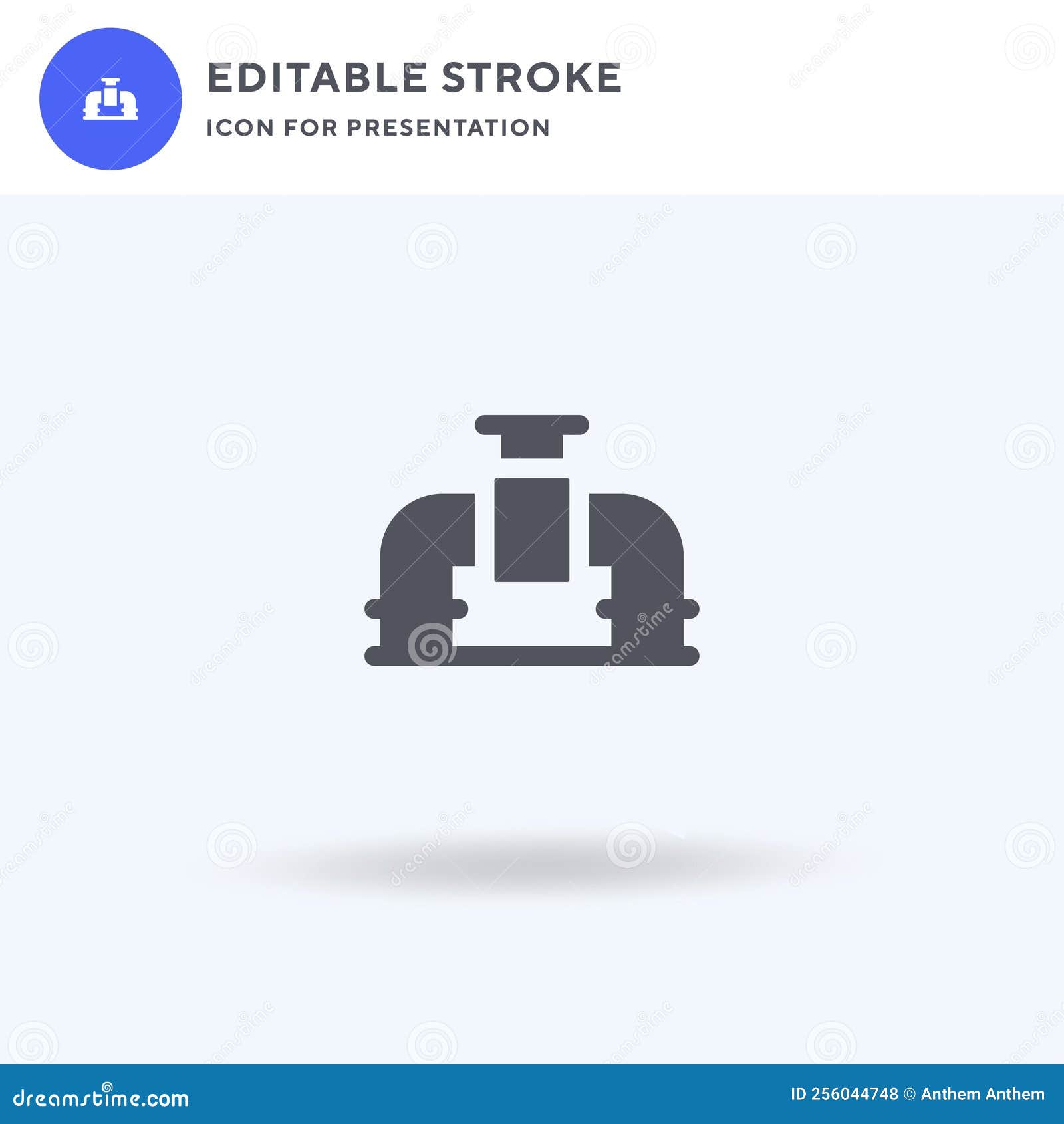 Pipeline Icon Vector, Filled Flat Sign, Solid Pictogram Isolated on ...