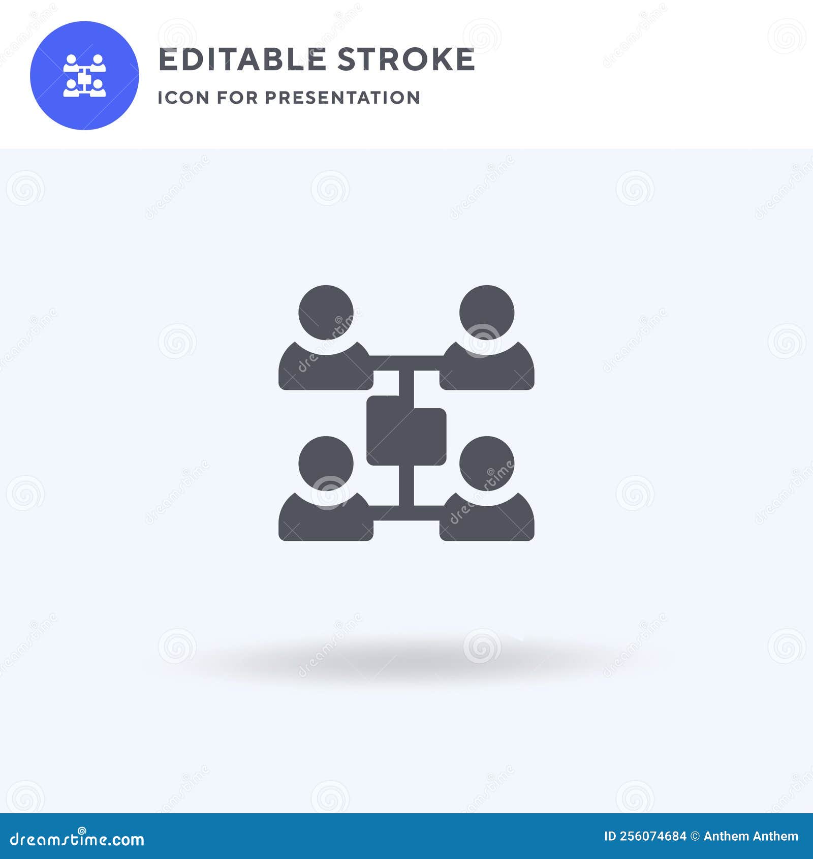 Shared Folder Icon Vector, Filled Flat Sign, Solid Pictogram Isolated ...