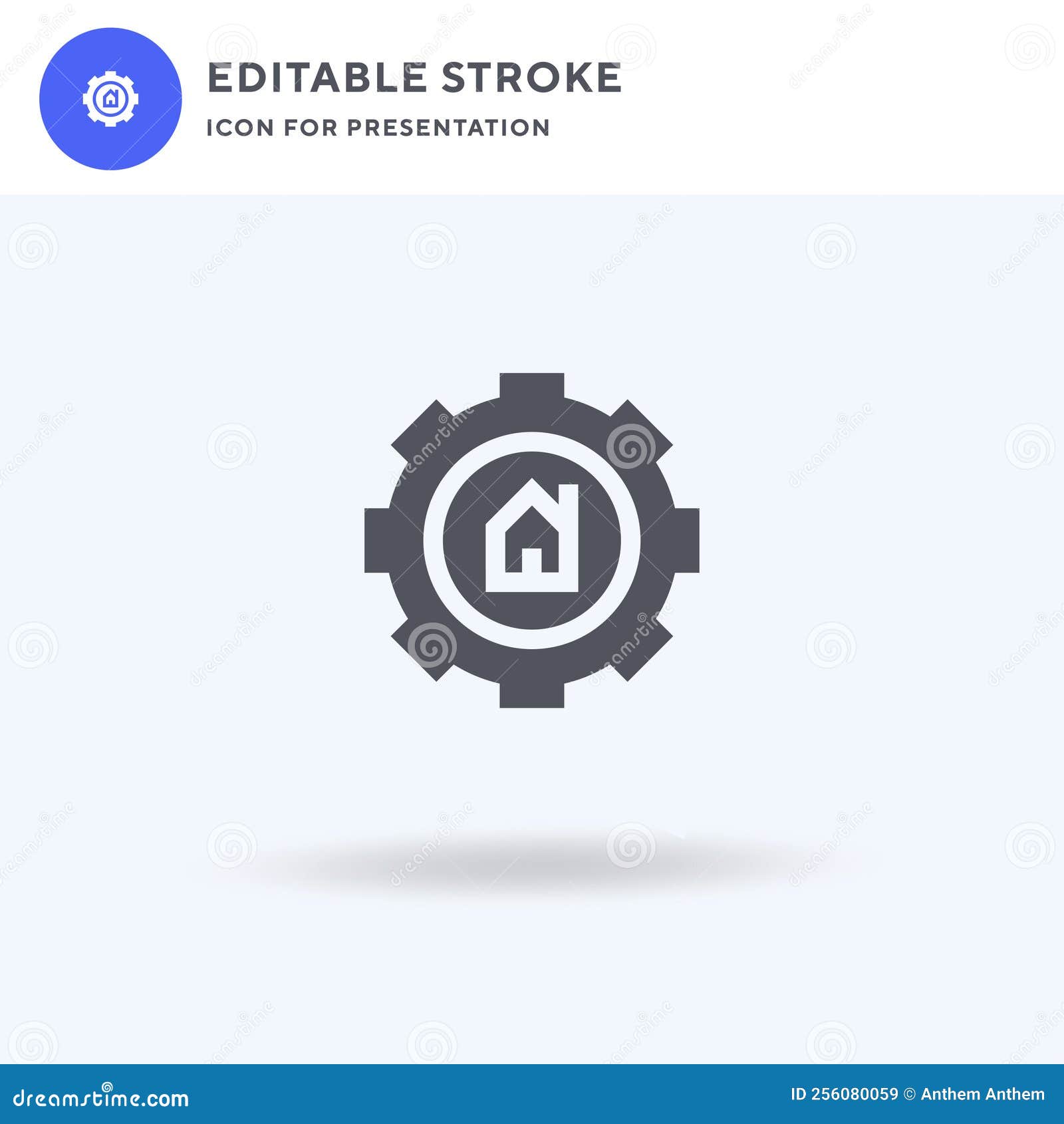 Smarthome Icon Vector, Filled Flat Sign, Solid Pictogram Isolated on ...