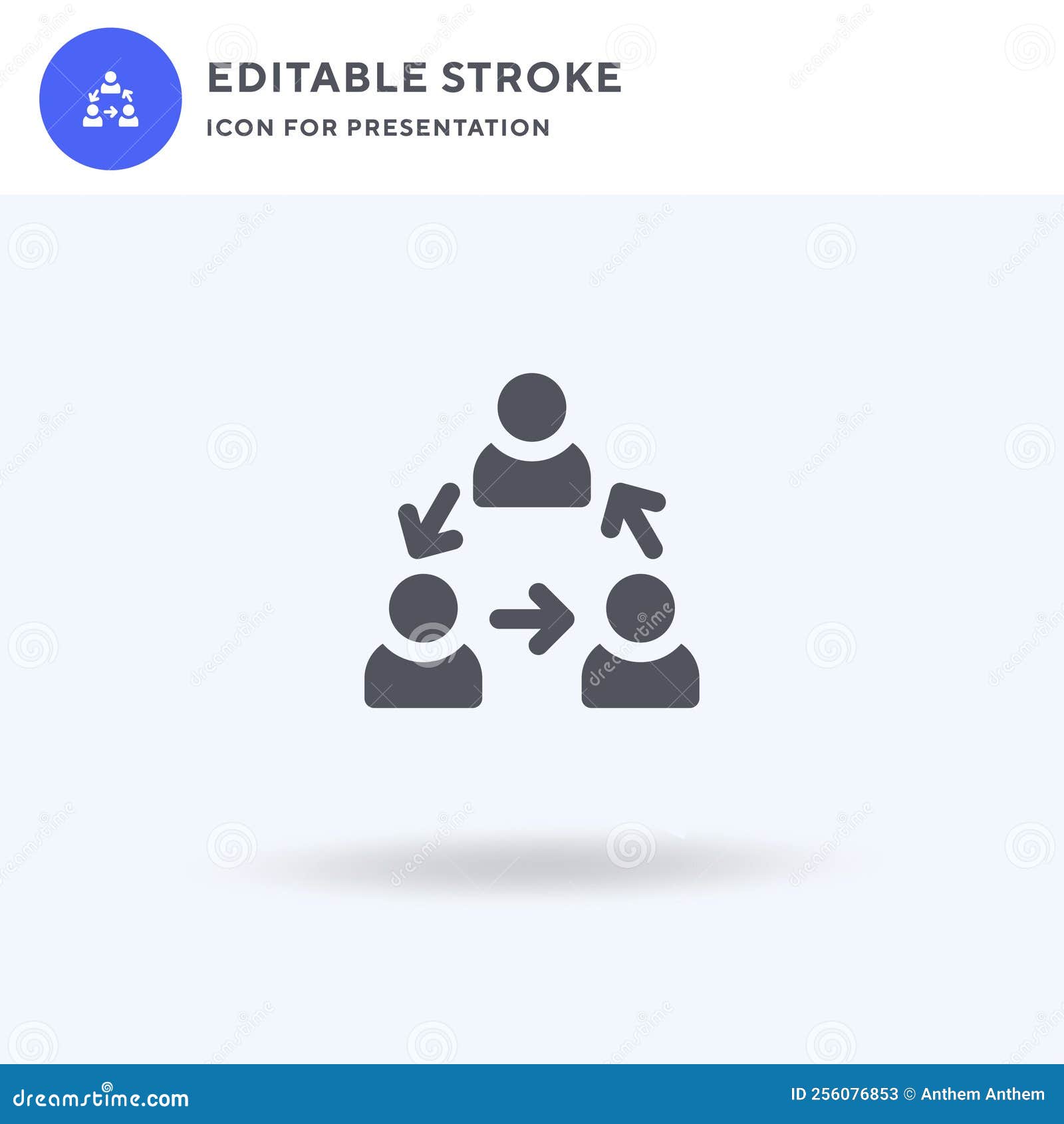 Substitute Icon Vector, Filled Flat Sign, Solid Pictogram Isolated on ...