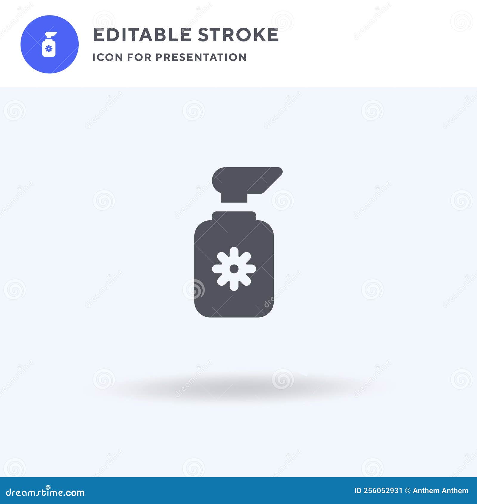 Sunscreen Icon Vector, Filled Flat Sign, Solid Pictogram Isolated on ...