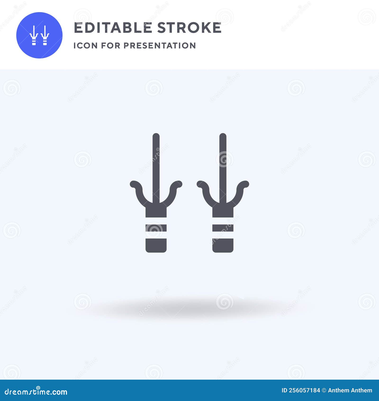 Trident Icon Vector, Filled Flat Sign, Solid Pictogram Isolated on ...