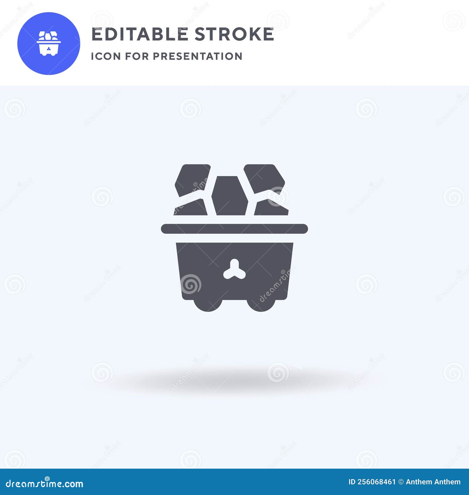 Uranium Icon Vector, Filled Flat Sign, Solid Pictogram Isolated on ...