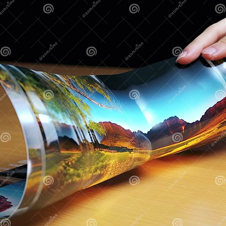 Modern Flex Screen Icon. Flat Illustration of Modern Flex Screen Icon ...