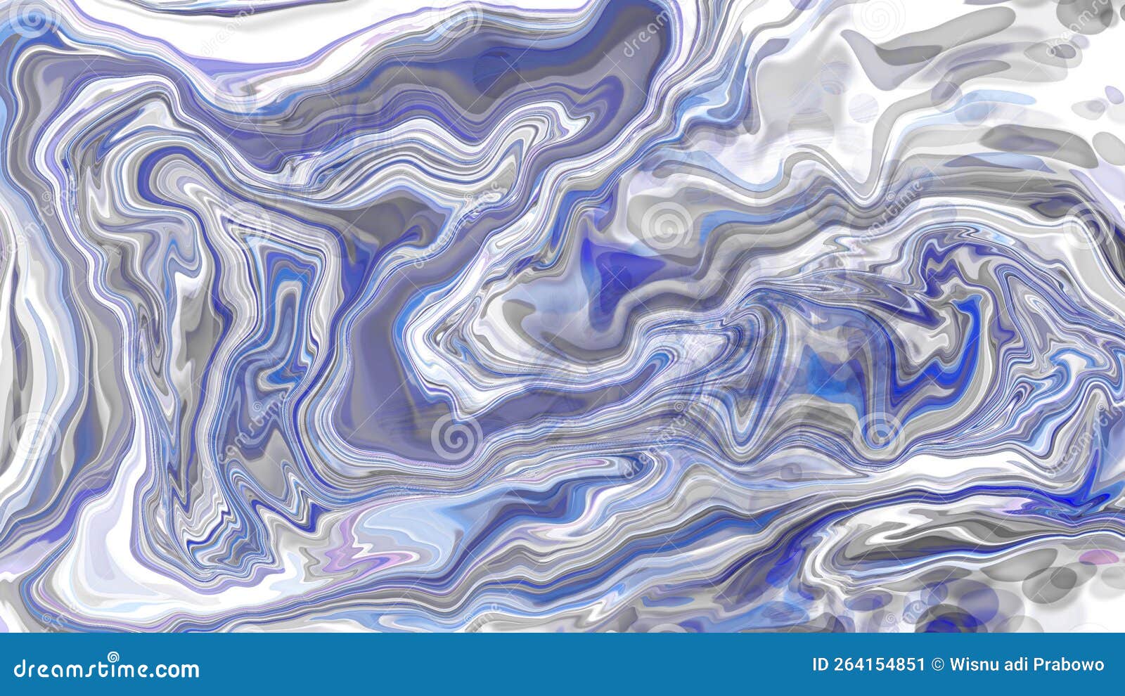 Modern Flowing Background. White Blue Color. Wave Liquid Shape Stock ...