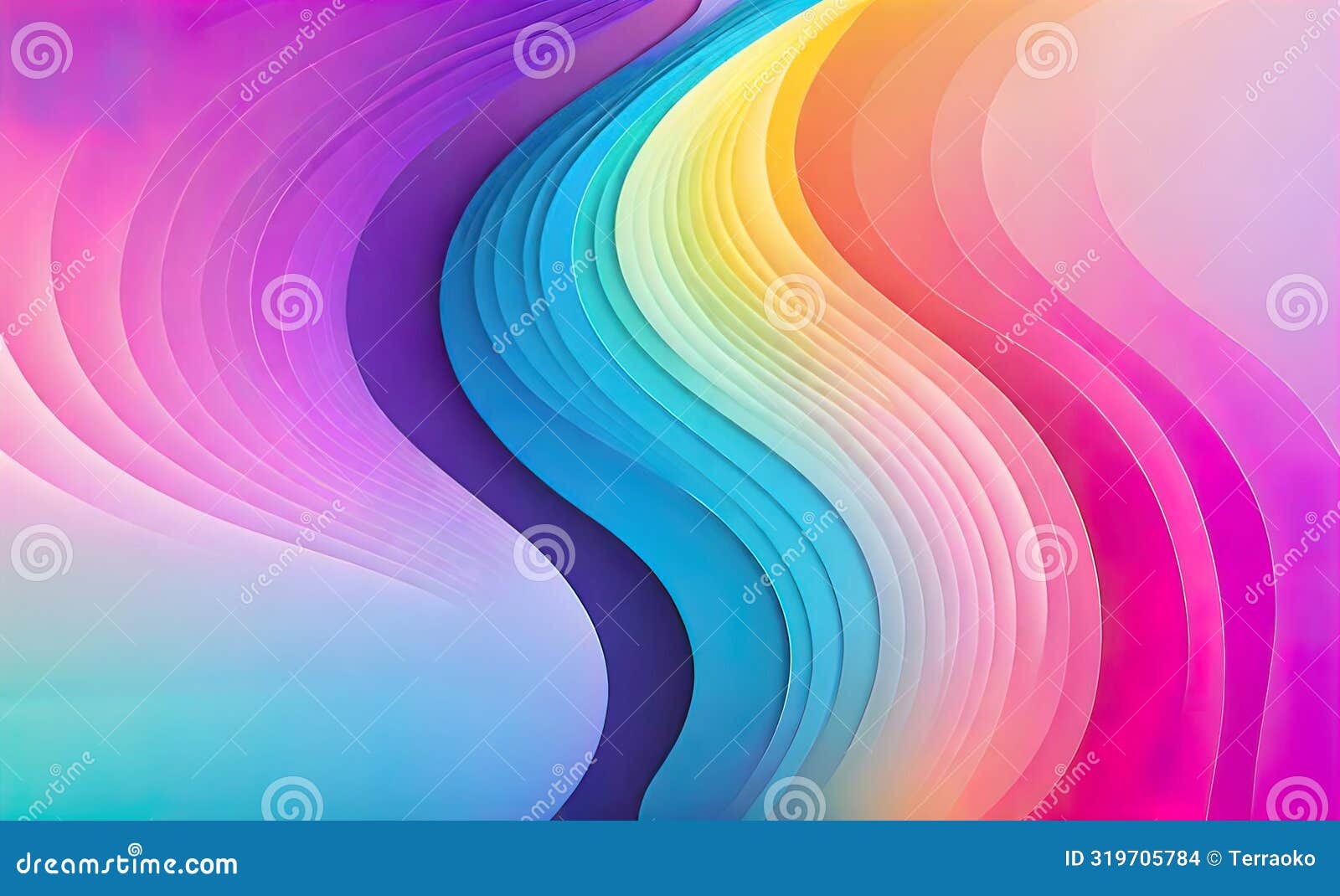 Modern Flowing Beautiful Gradient Background for Design Stock ...