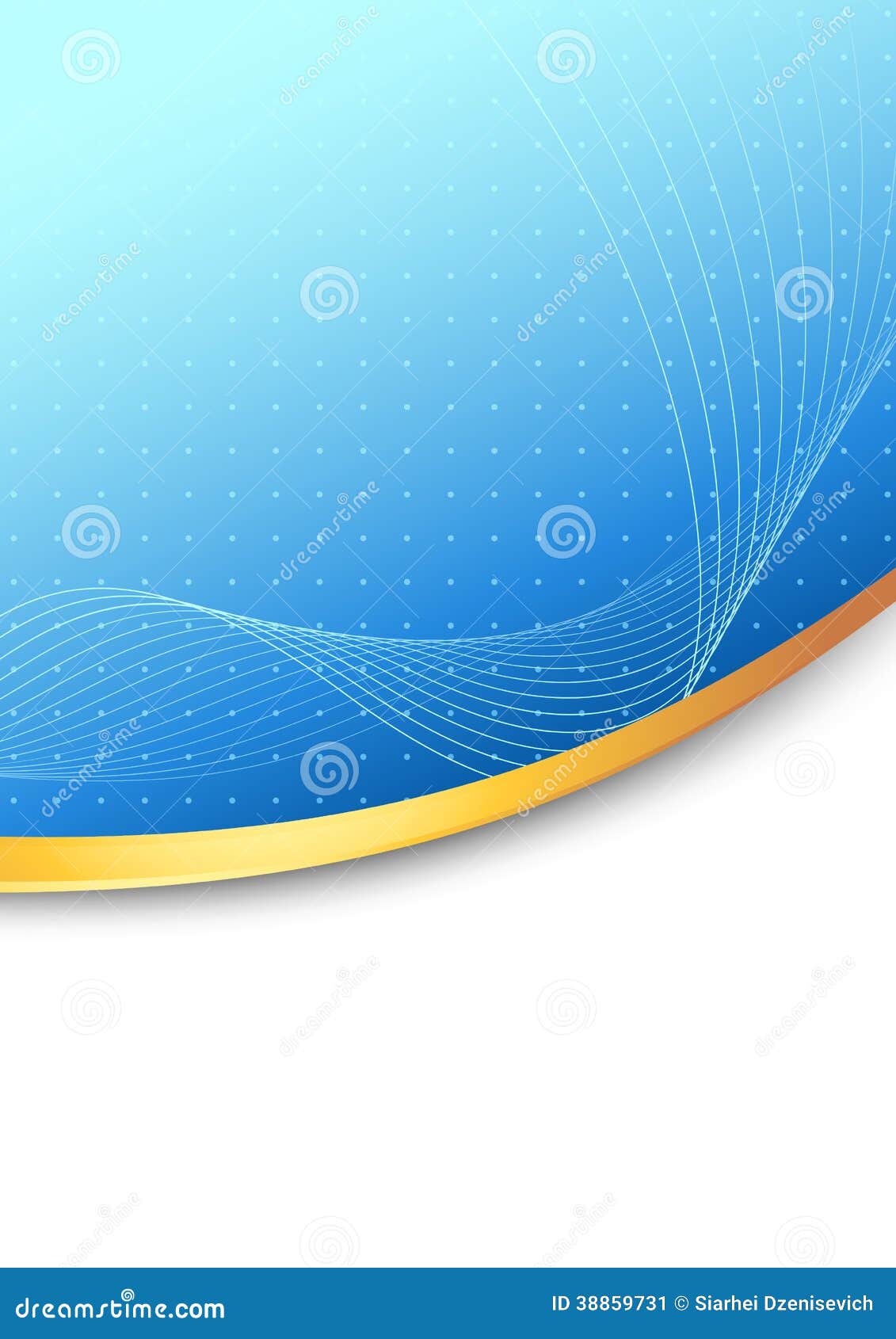 Modern Folder Blue Background Concept Stock Vector - Illustration of ...