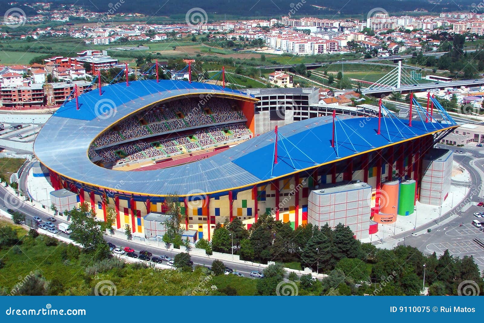 Modern Football Stadium Editorial Image - Image: 9110075