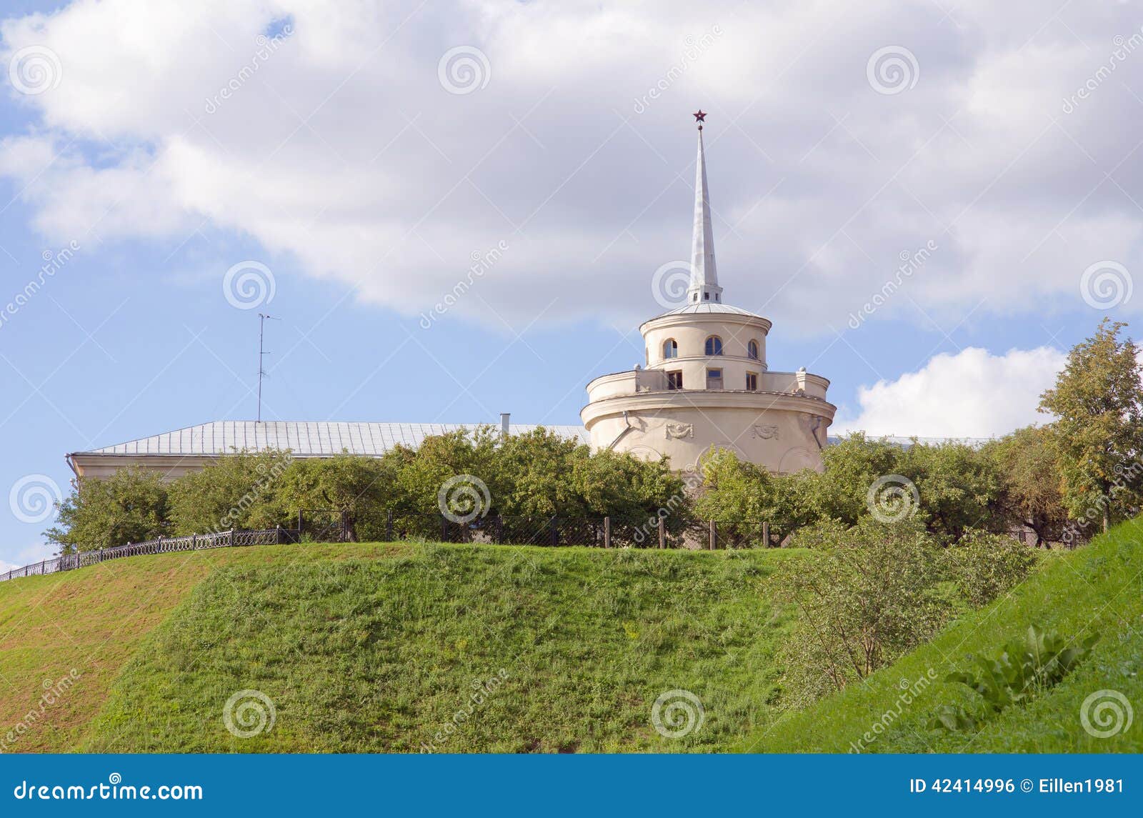Modern Fortress. Grodno, Belarus Stock Photo - Image of location ...
