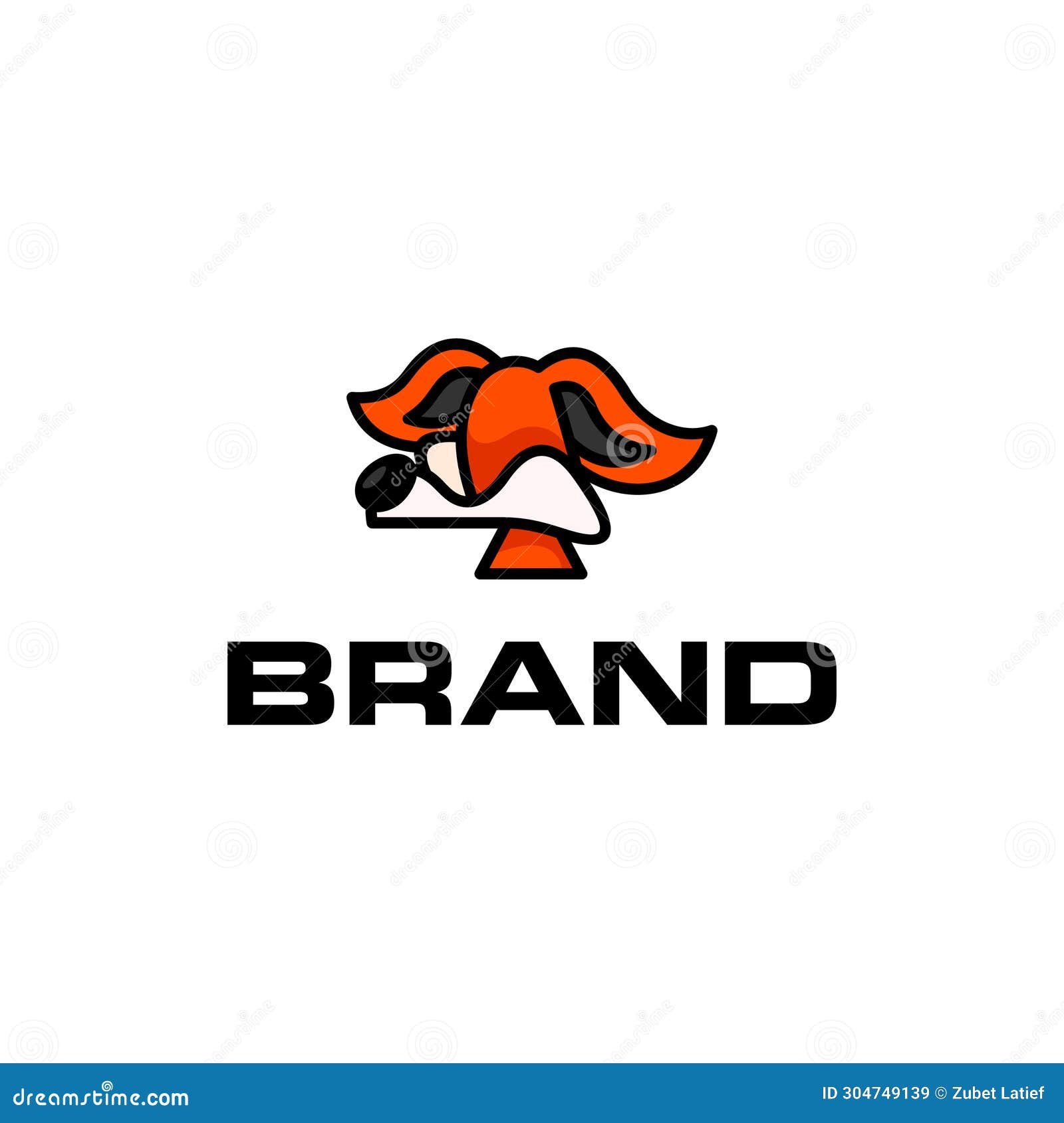 Modern Fox Head Illustration Vector, Abstract Fox Head Logo Sign Symbol ...