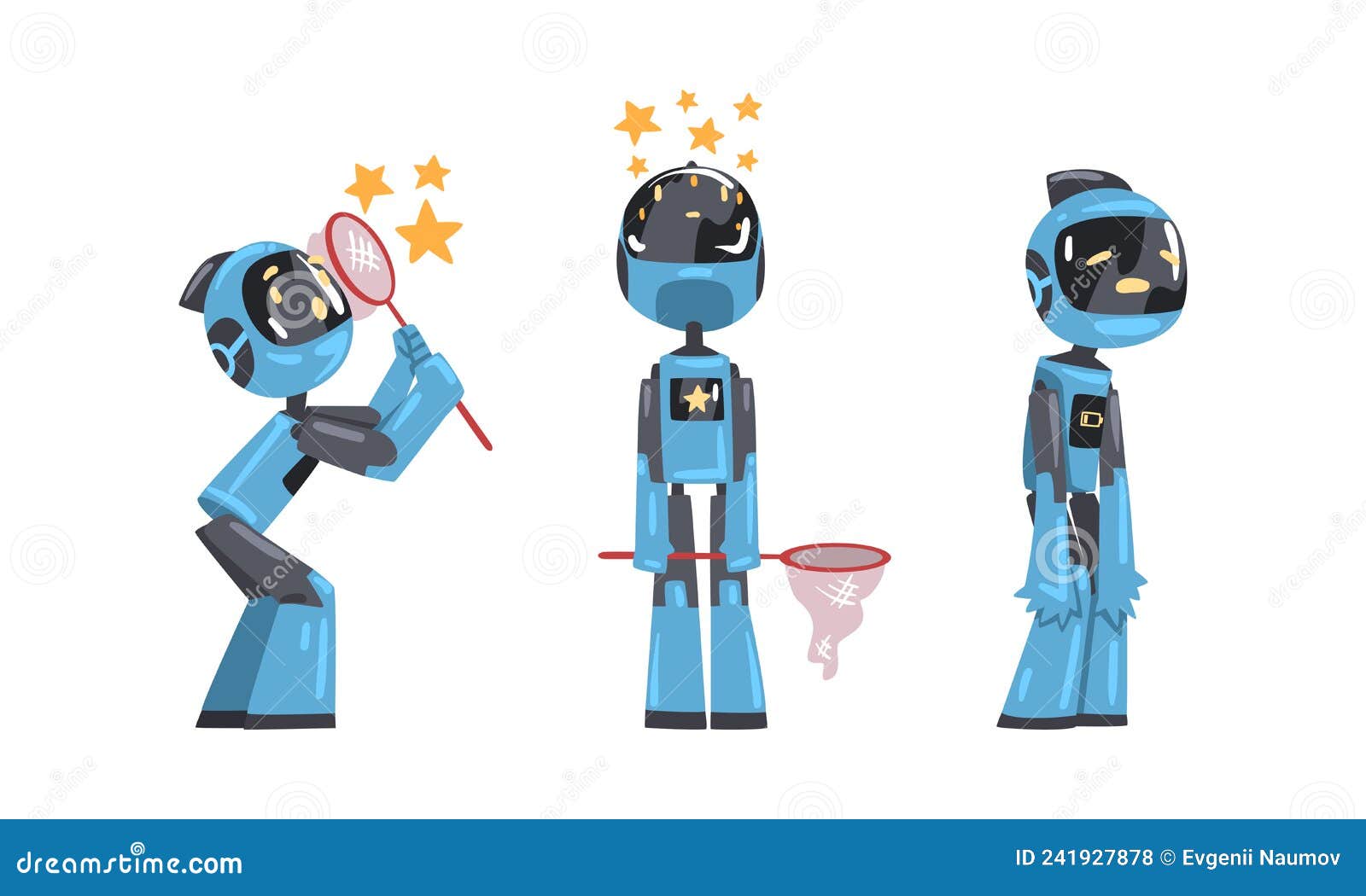 Modern Friendly Robots Set. Cybernetic Personal Assistant Stock Vector ... Modern Friendly Robots Set. Cybernetic Personal Assistant Stock Vector ...