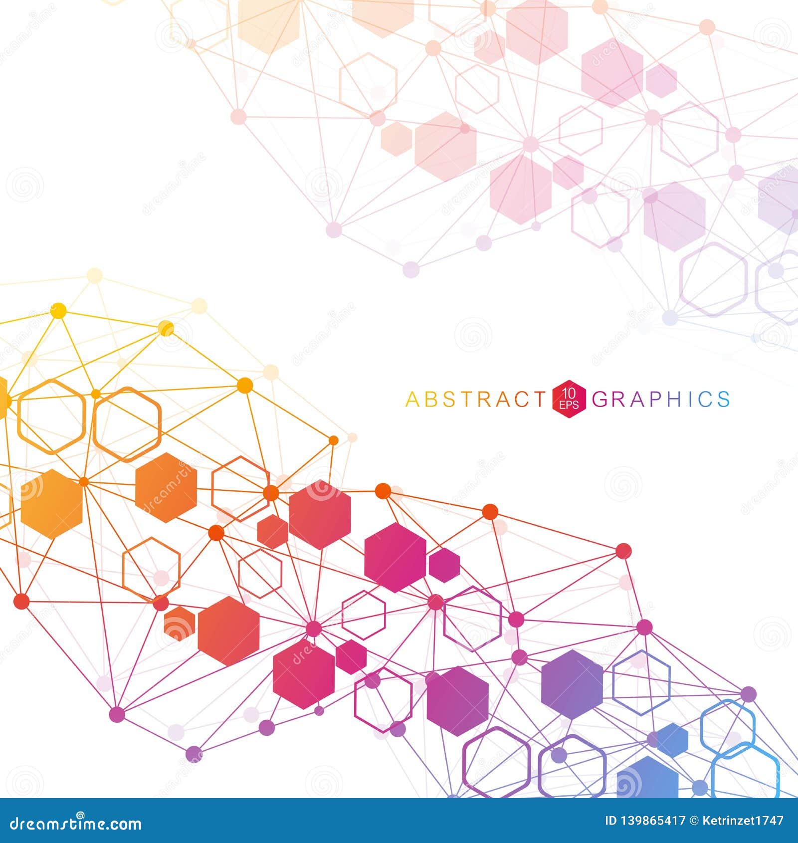 Modern Futuristic Background of the Scientific Hexagonal Pattern ...