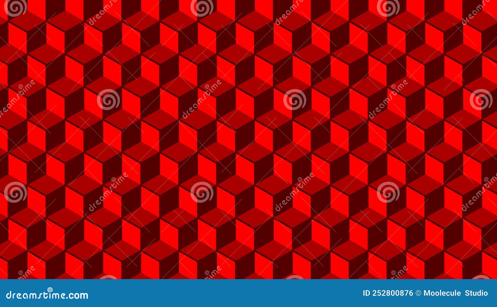 Modern and Futuristic Colorful Geometric Hex Cube Background Pattern ...