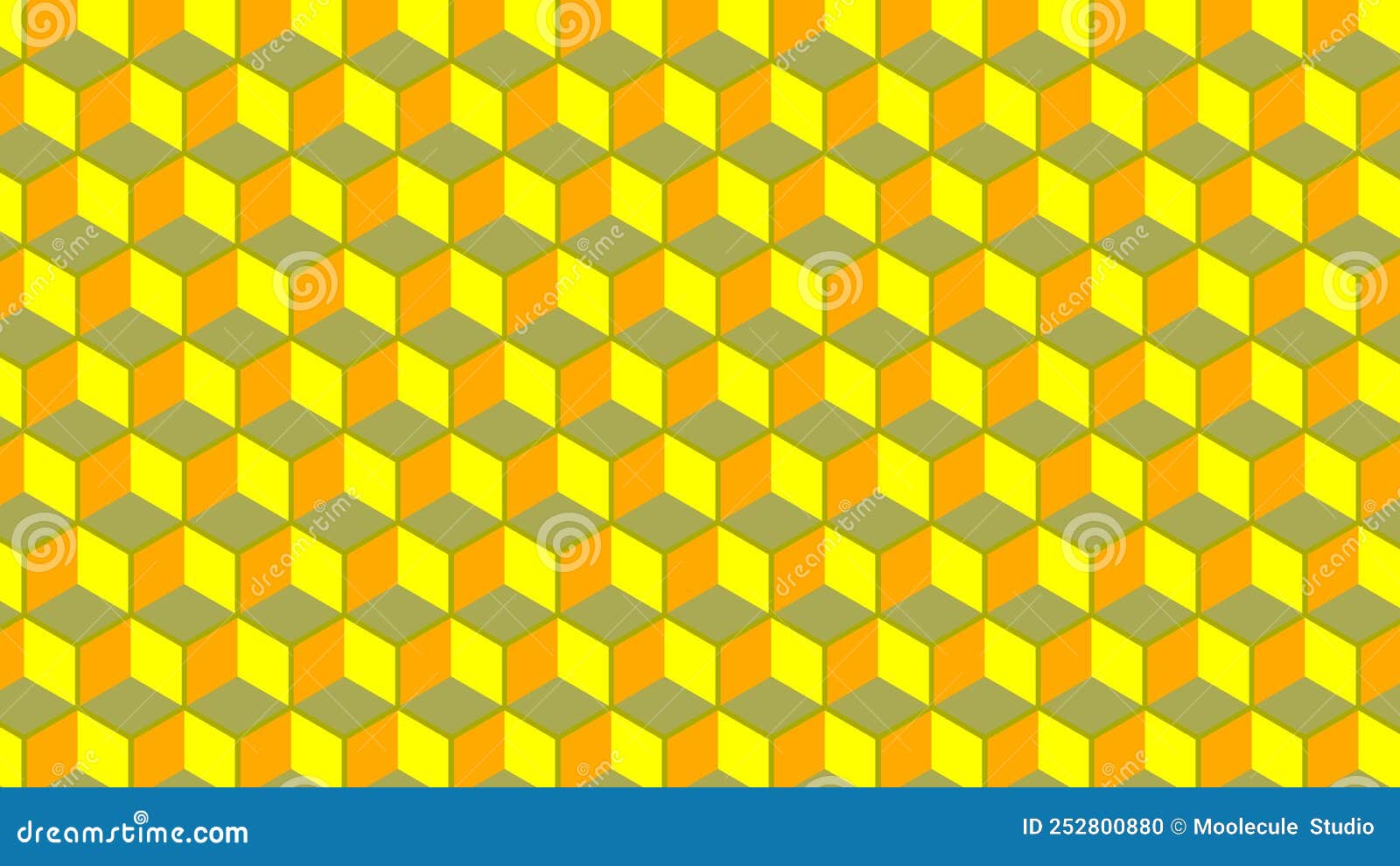 Modern and Futuristic Colorful Geometric Hex Cube Background Pattern ...