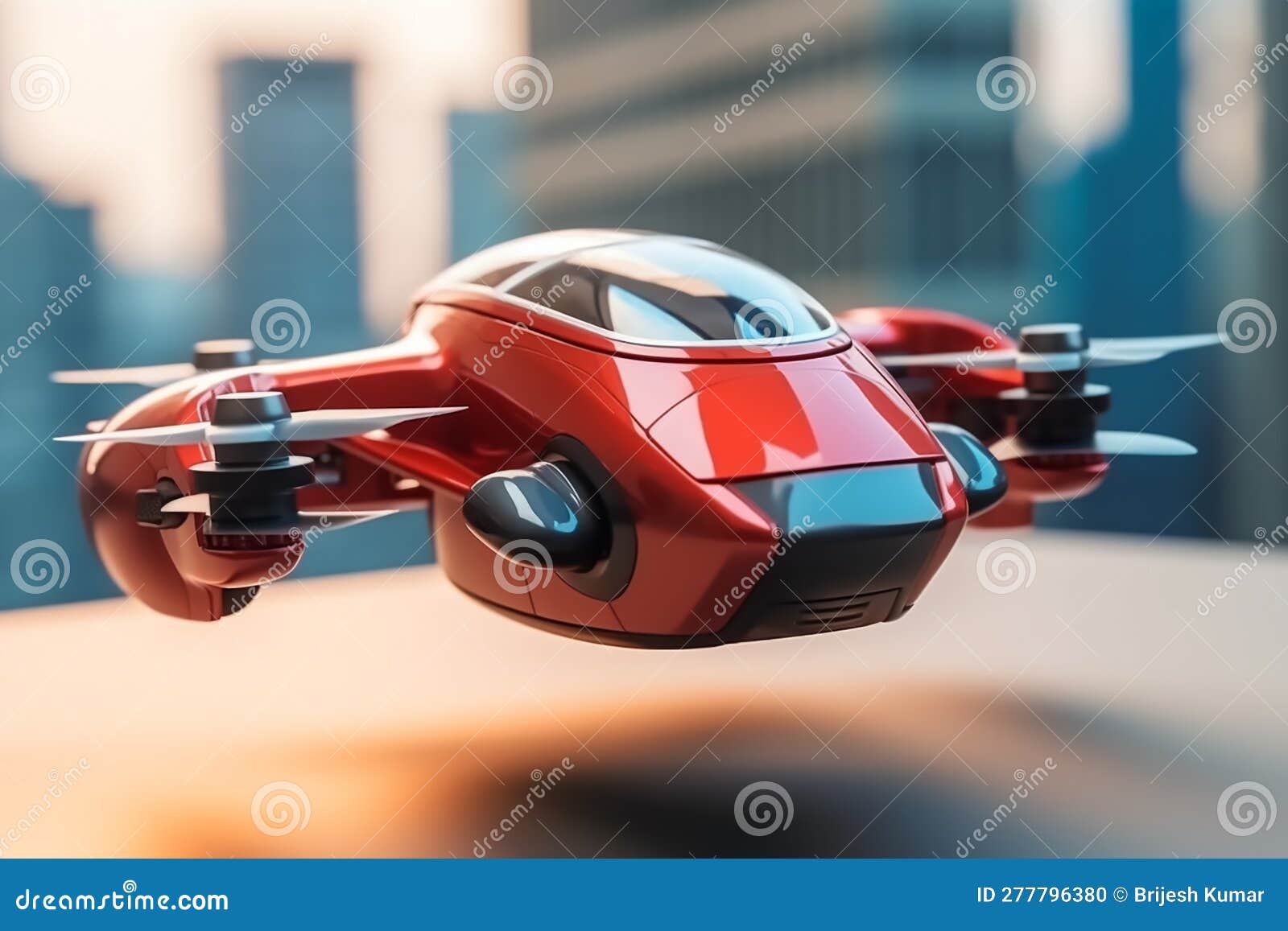Modern and Futuristic Drone Technologies Stock Illustration ...