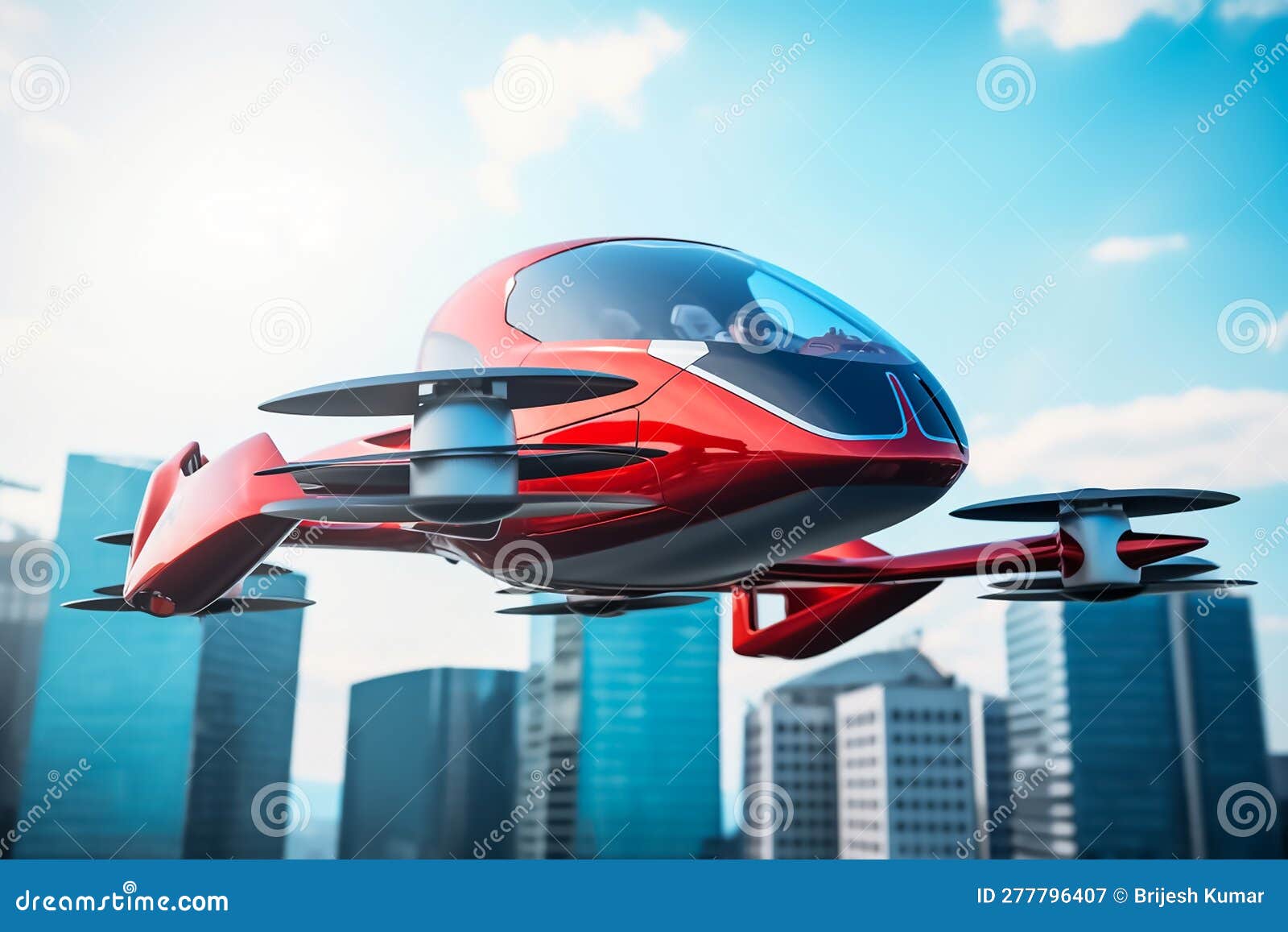 Modern and Futuristic Drone Technologies Stock Illustration ...