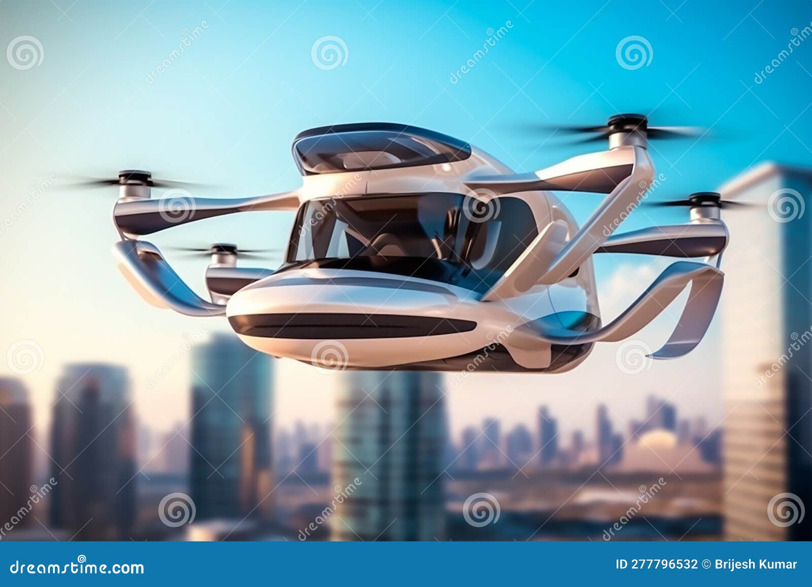 Modern and Futuristic Drone Technologies Stock Illustration ...