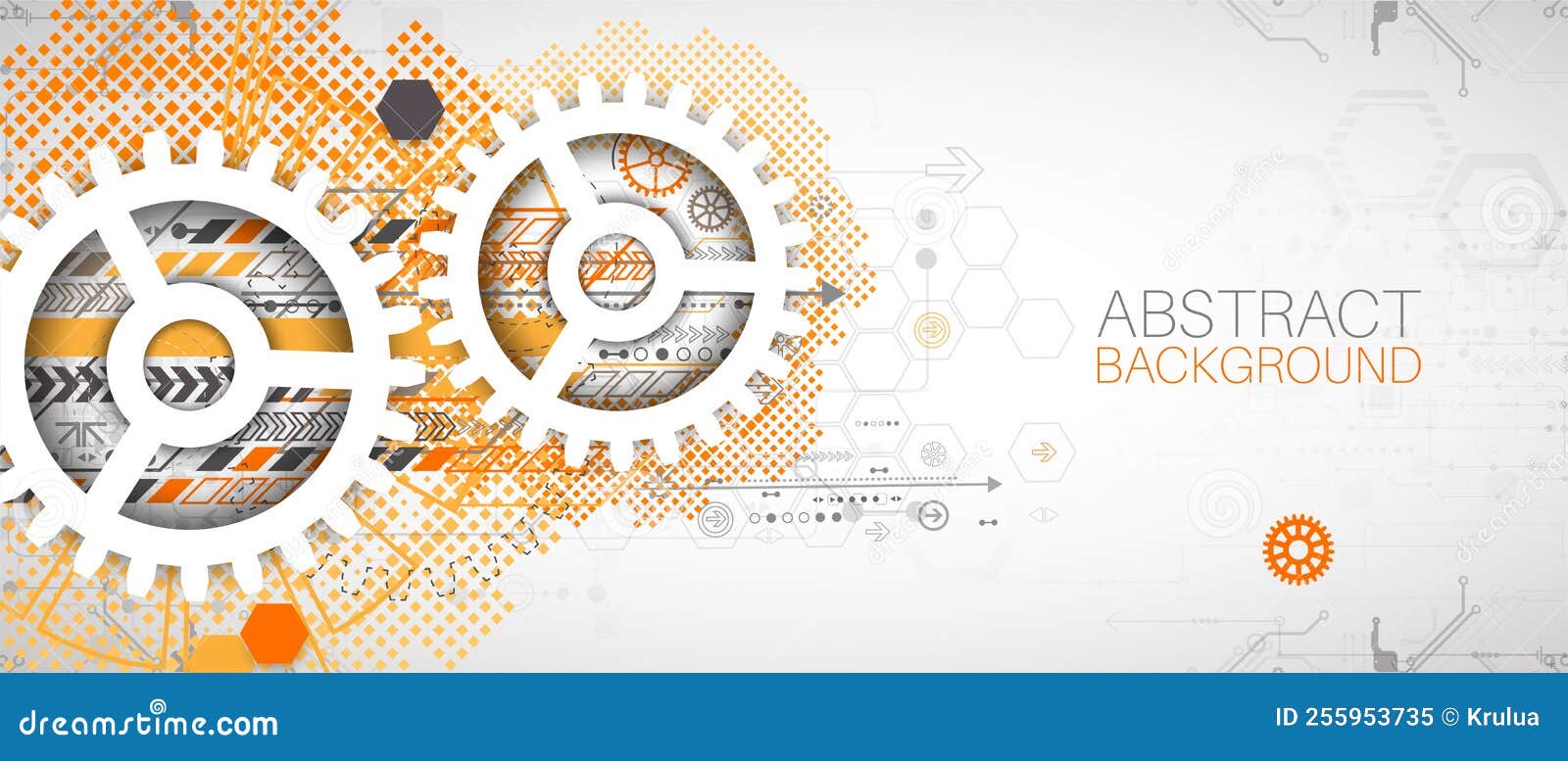 Modern Futuristic, Engineering, Science, Technology Vector Background ...