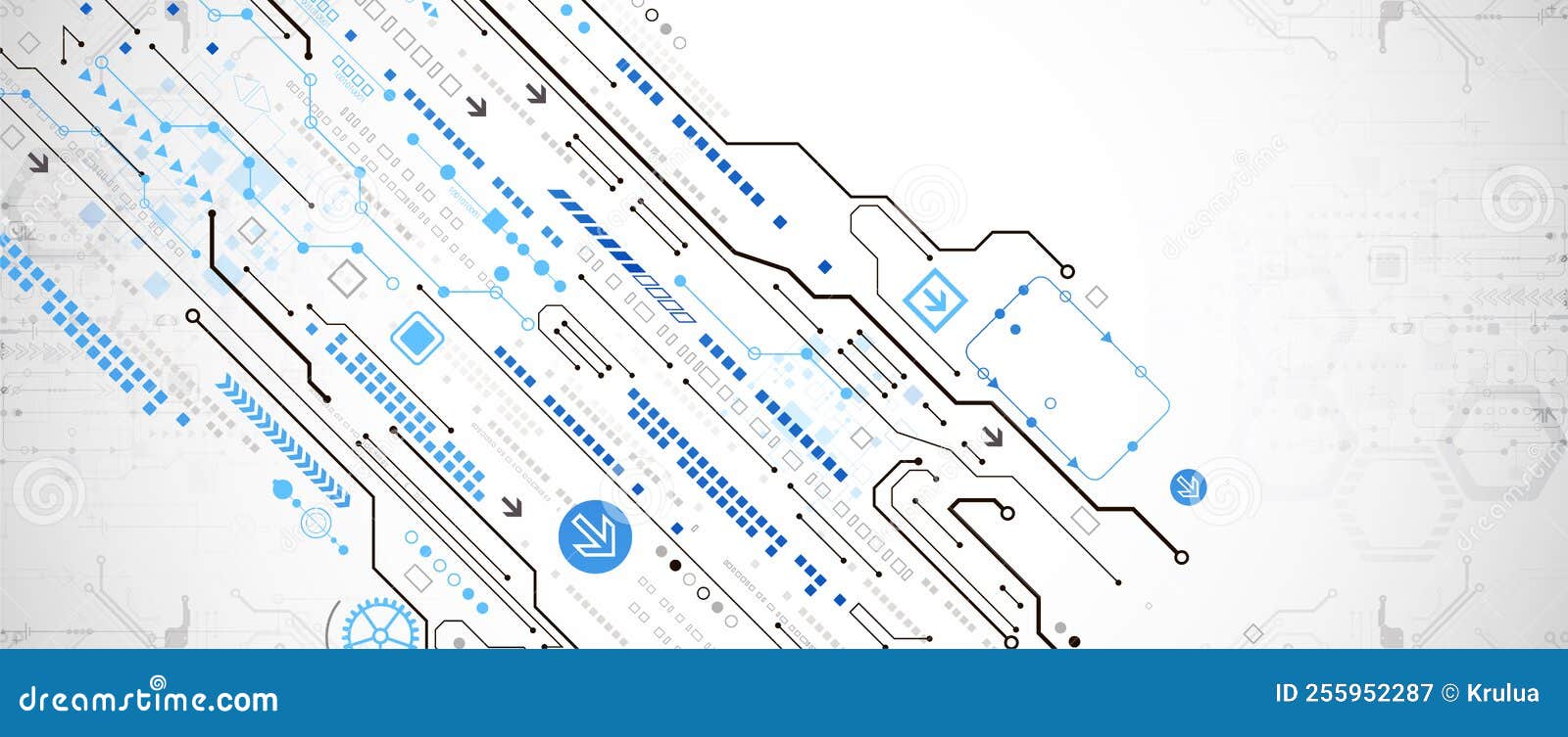 Modern Futuristic, Engineering, Science, Technology Vector Background ...