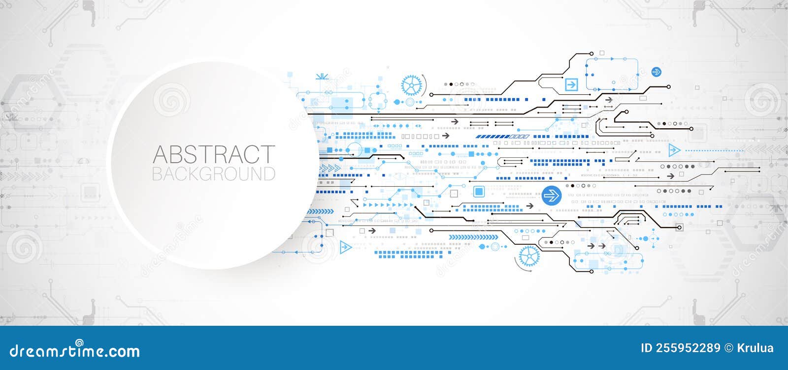 Modern Futuristic, Engineering, Science, Technology Vector Background ...