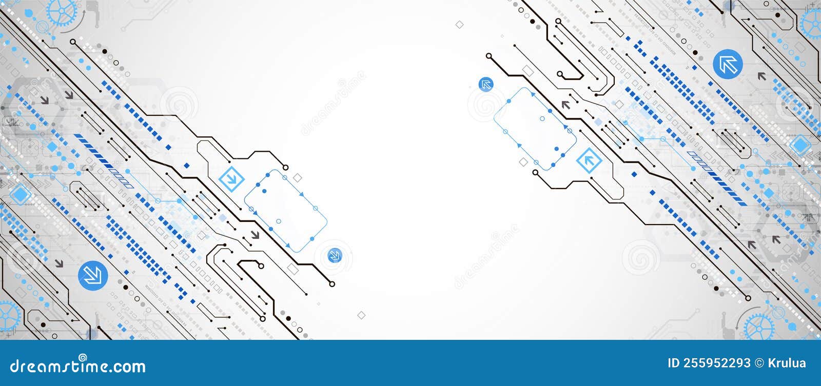 Modern Futuristic, Engineering, Science, Technology Vector Background ...