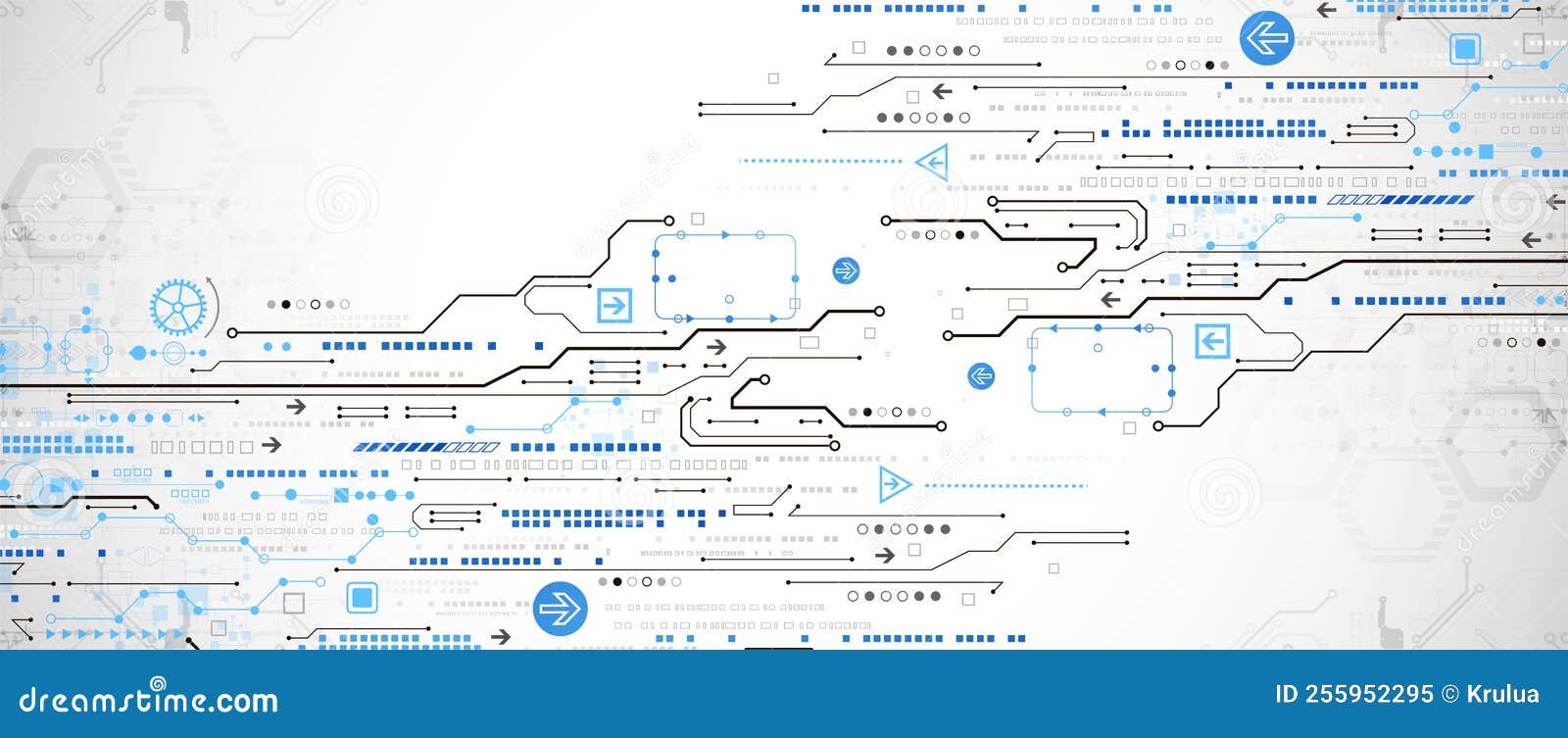 Modern Futuristic, Engineering, Science, Technology Vector Background ...