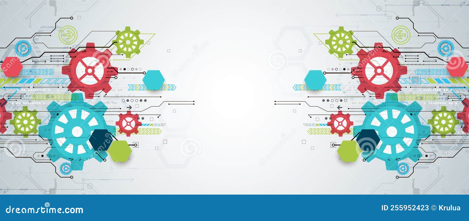 Modern Futuristic, Engineering, Science, Technology Vector Background ...