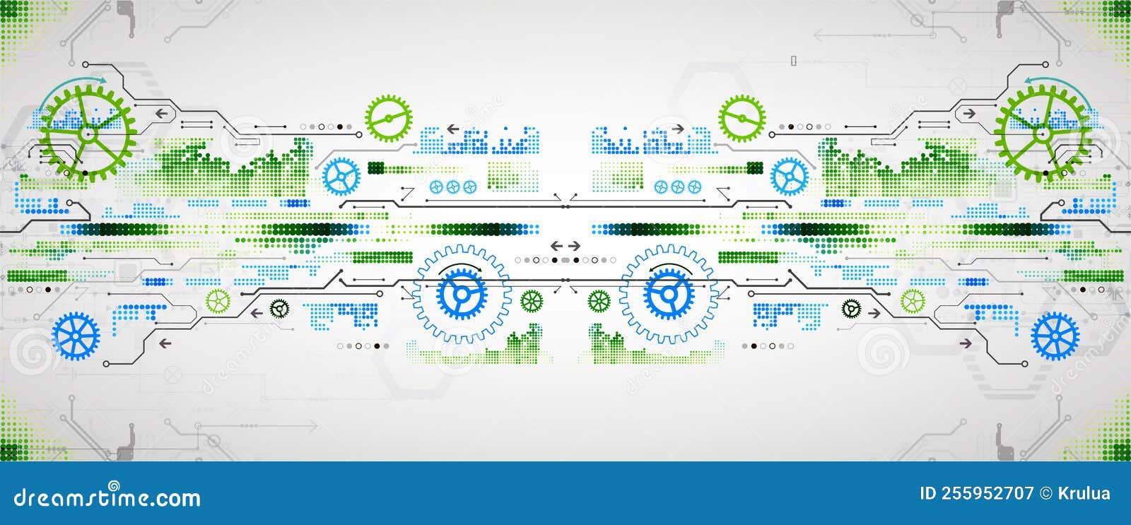 Modern Futuristic, Engineering, Science, Technology Vector Background ...