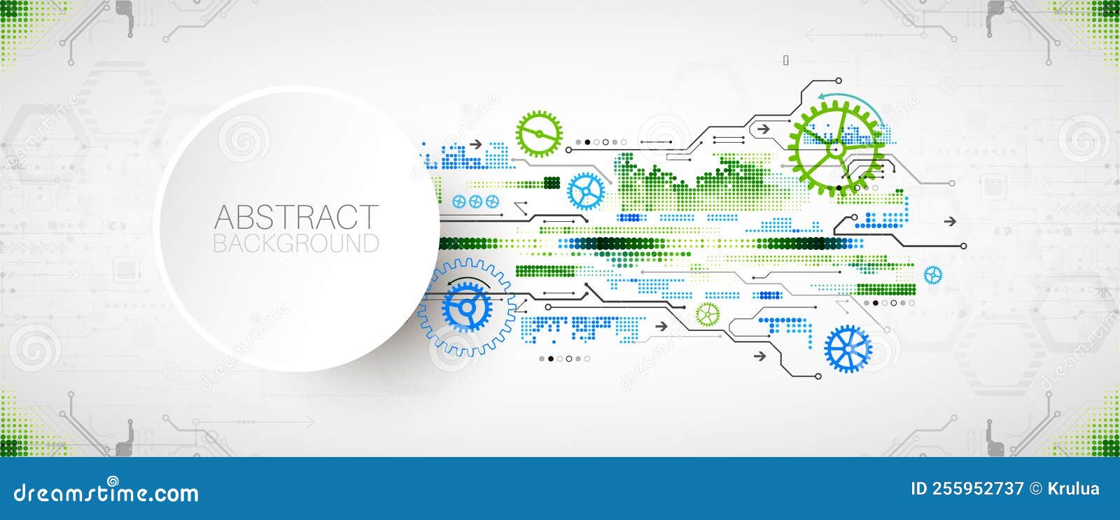 Modern Futuristic, Engineering, Science, Technology Vector Background ...