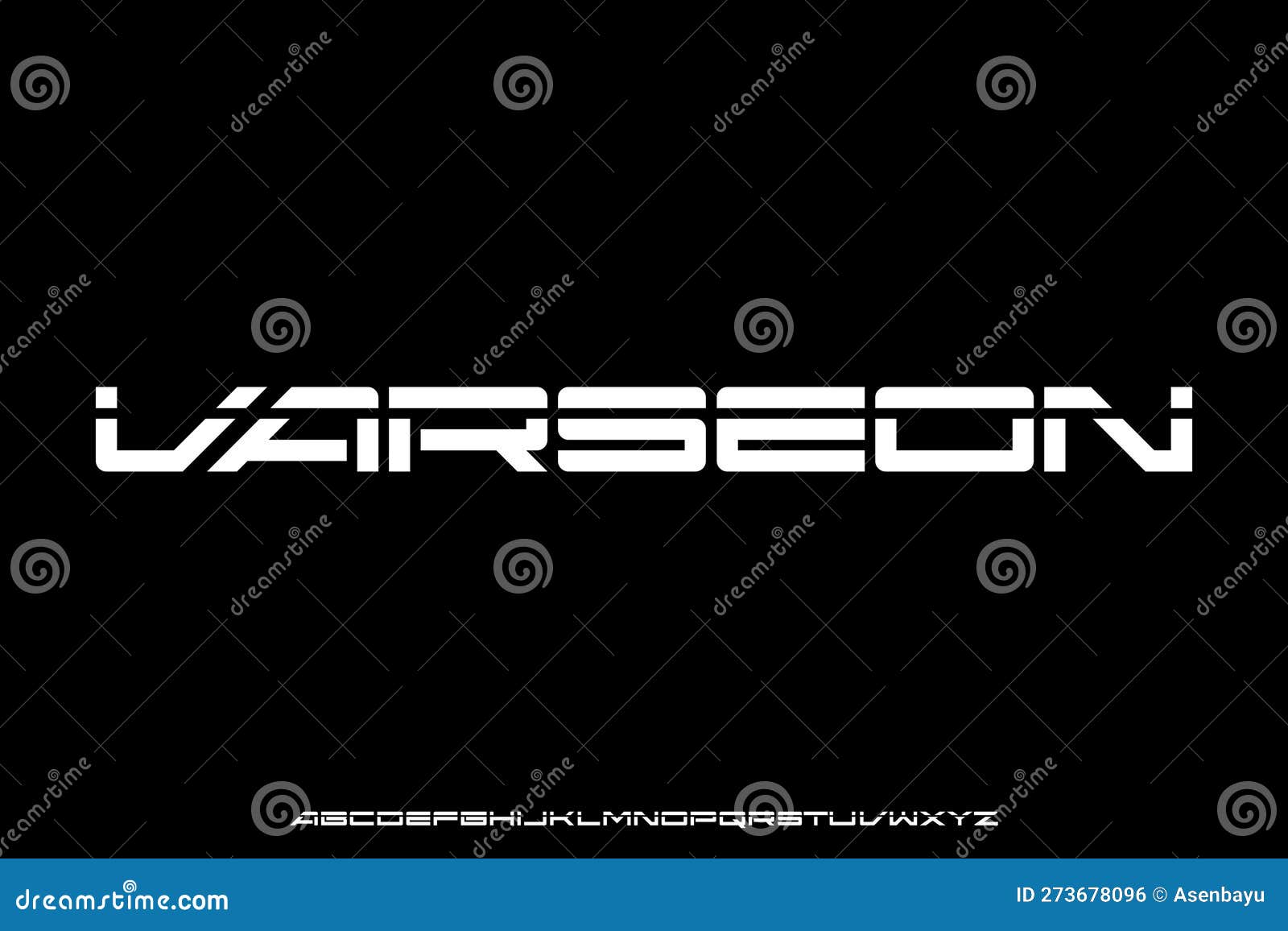 Wide Modern Extended Display Font Vector for Any Creative Business ...